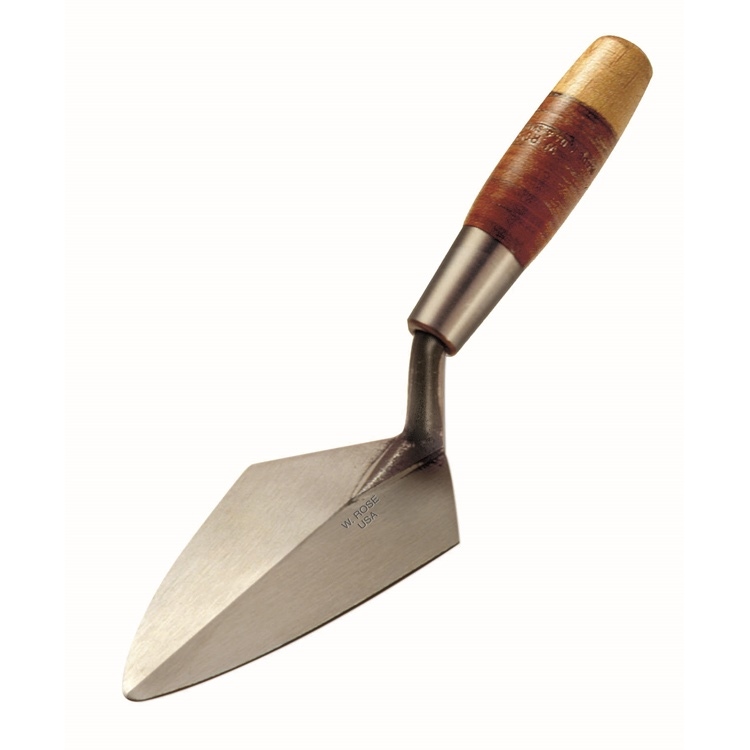 Kraft Tool RO50L 7" Brick Weight Large Tang Pointing Trowel w/Leather ...