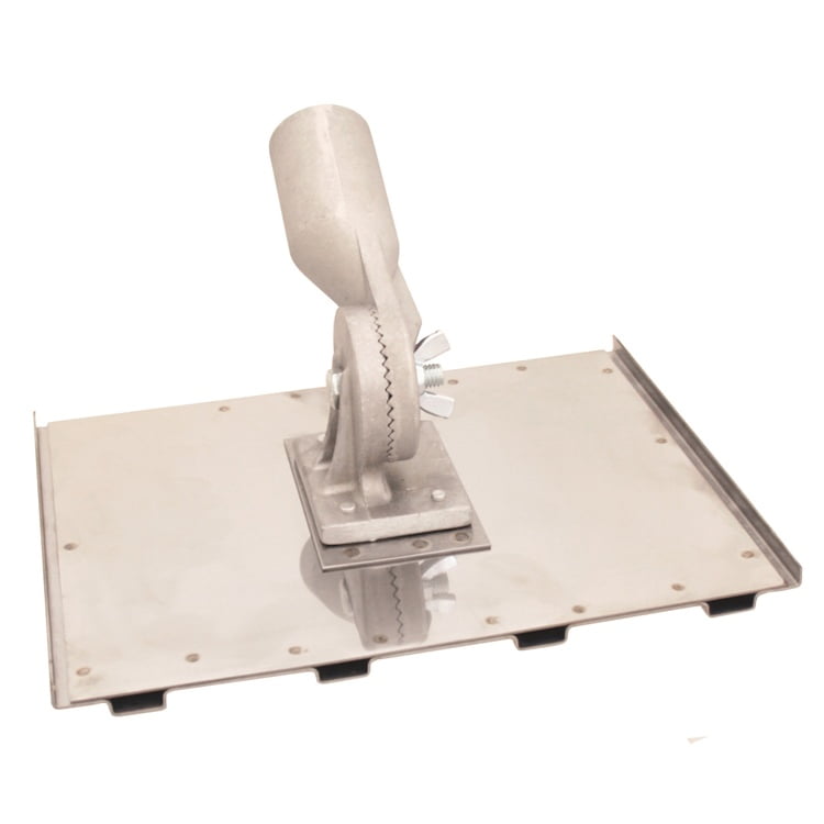 Kraft Tools CC095 8"x10-3/8" Texas Curb Walking Ramp Groover w/Threaded ...