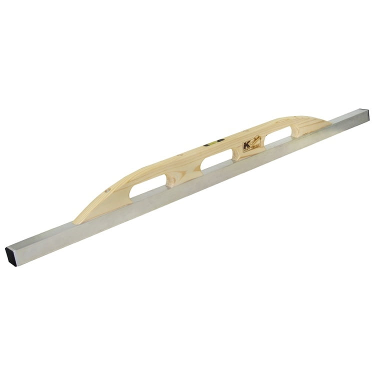 Kraft Tools CC892 5' BuckEye™ Straightedge 1-1/2"x 1-1/2" with Level ...