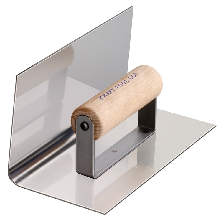 Kraft Tools CF177 8"x4" 1/2" R Inside Step Tool w/Wood Handle - Walmart.com
