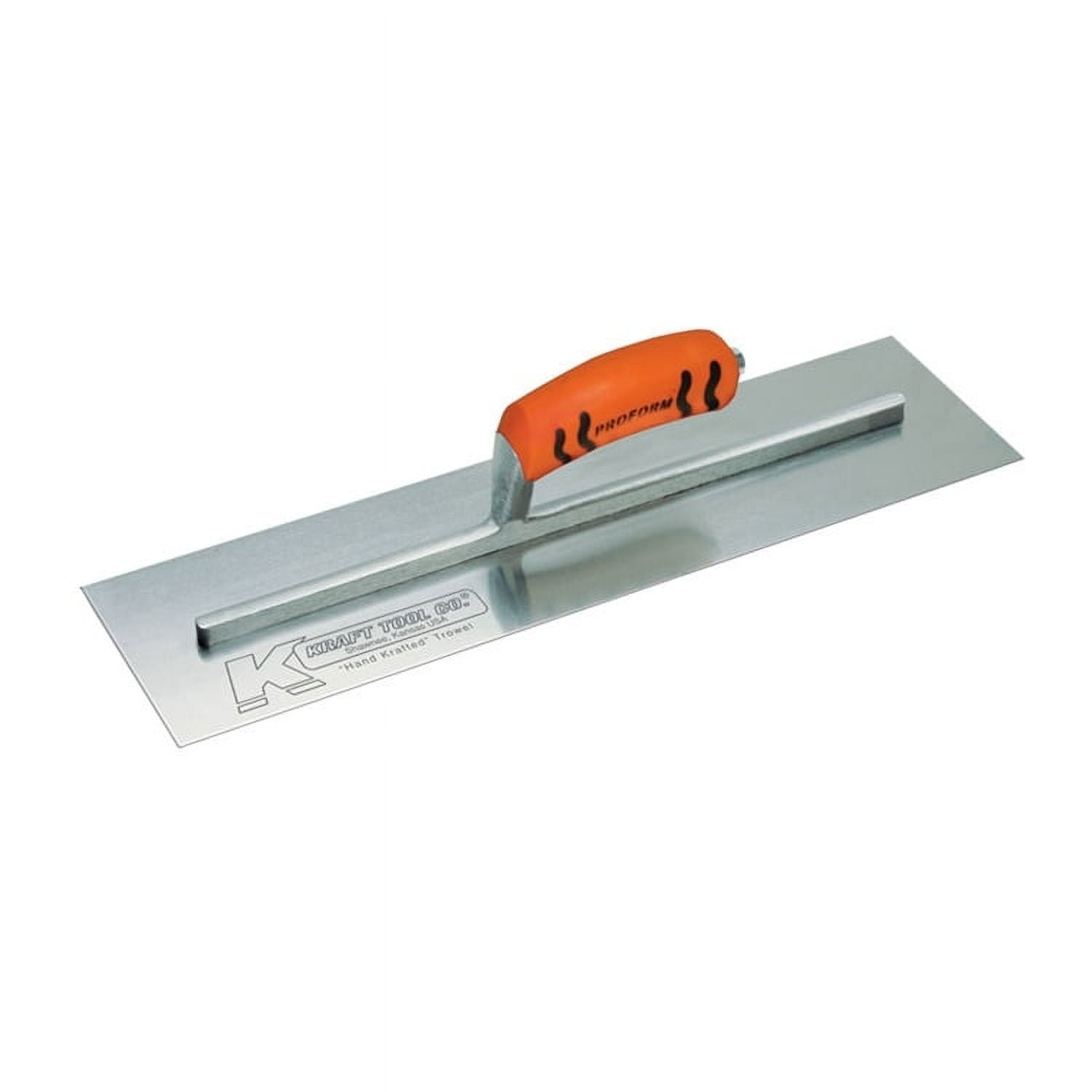 Kraft Tools CF217PF 14"x4" Cement Trowel with ProForm® Soft Grip Handle ...
