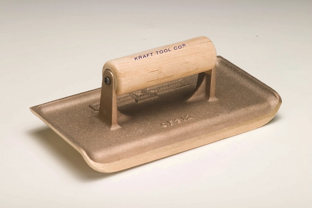 Kraft Tools CF312 9"x4" Jumbo Bronze Edger w/Wood Handle - Walmart.com