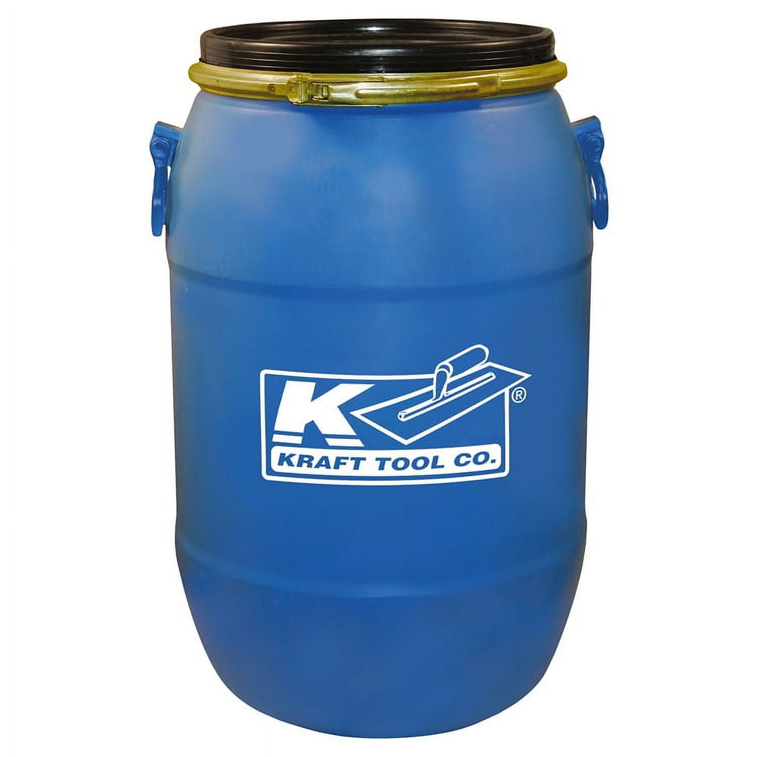 Kraft Tool, Mixing Barrel, 15 gal, Plastic GG601 with Lid - Walmart.com