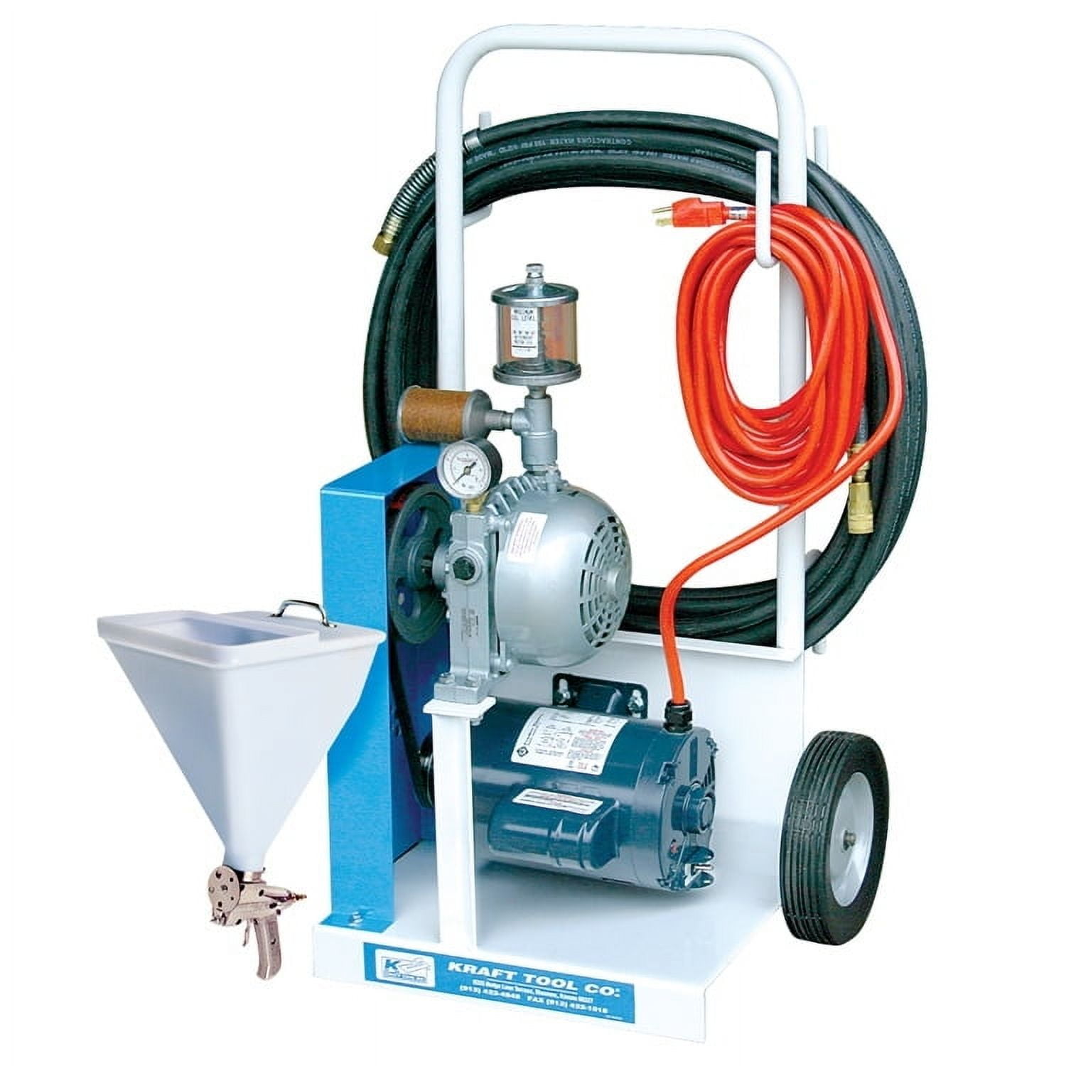 Kraft Tools PC500 Standard Texture Unit Complete w/Gun, Hopper & Hose ...