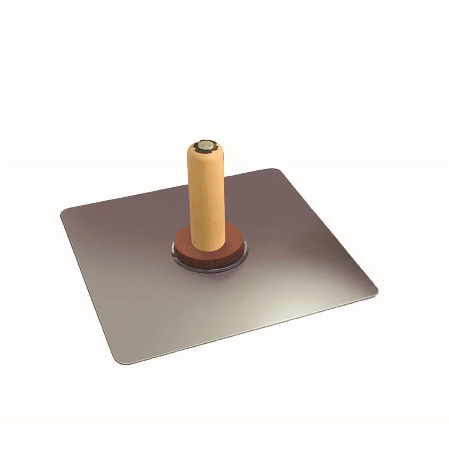 Kraft Tools PL261 10"x10" Magnesium Hawk w/Wood Handle - Walmart.com