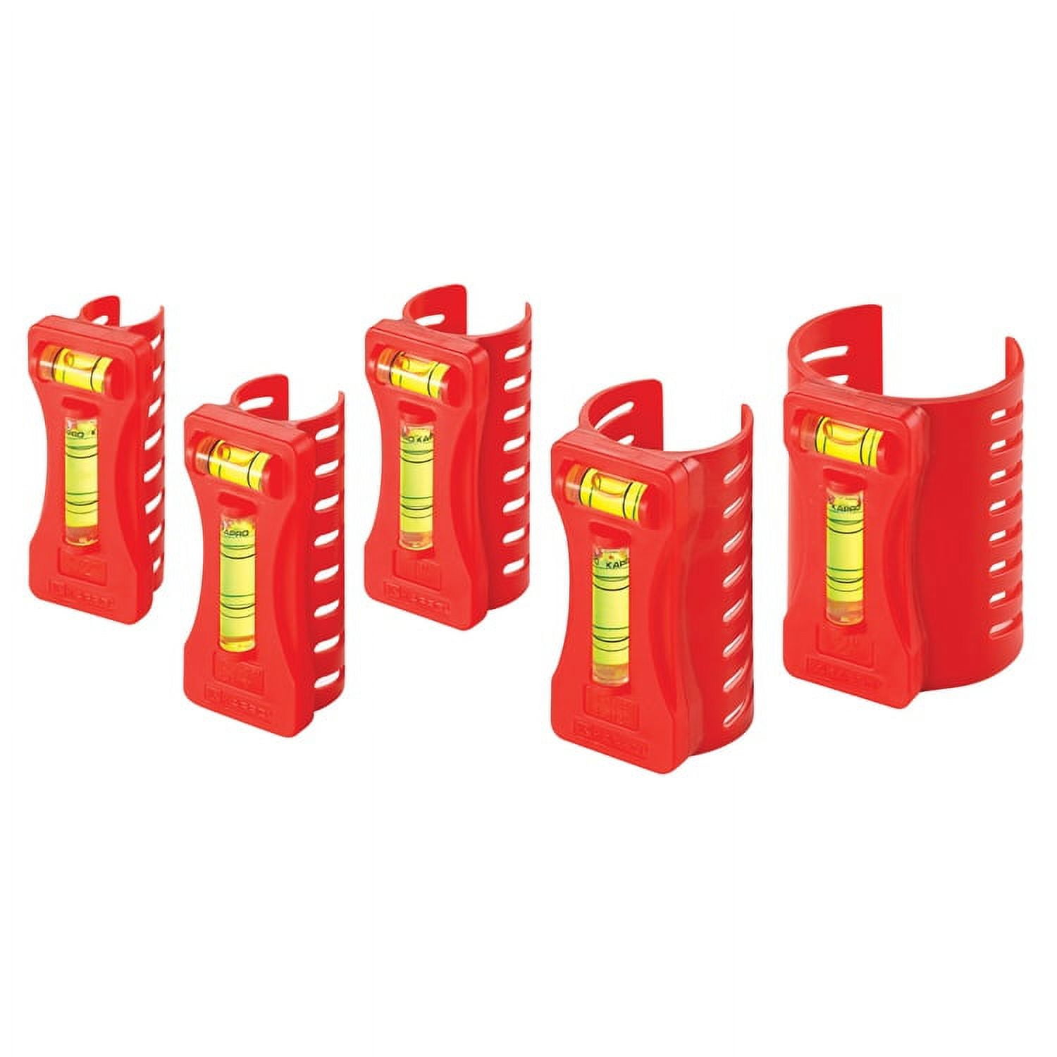 Kraft Tools SL409 Pipe Level (5 Piece Set) - Walmart.com