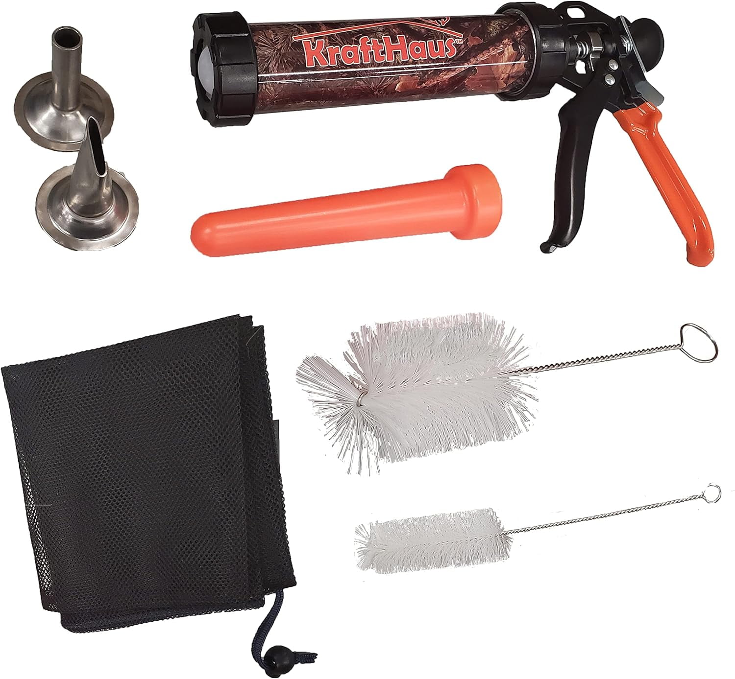 KraftHaus Premium Jerky Maker Gun (Small) - Durable Drive | Camo Barrel ...