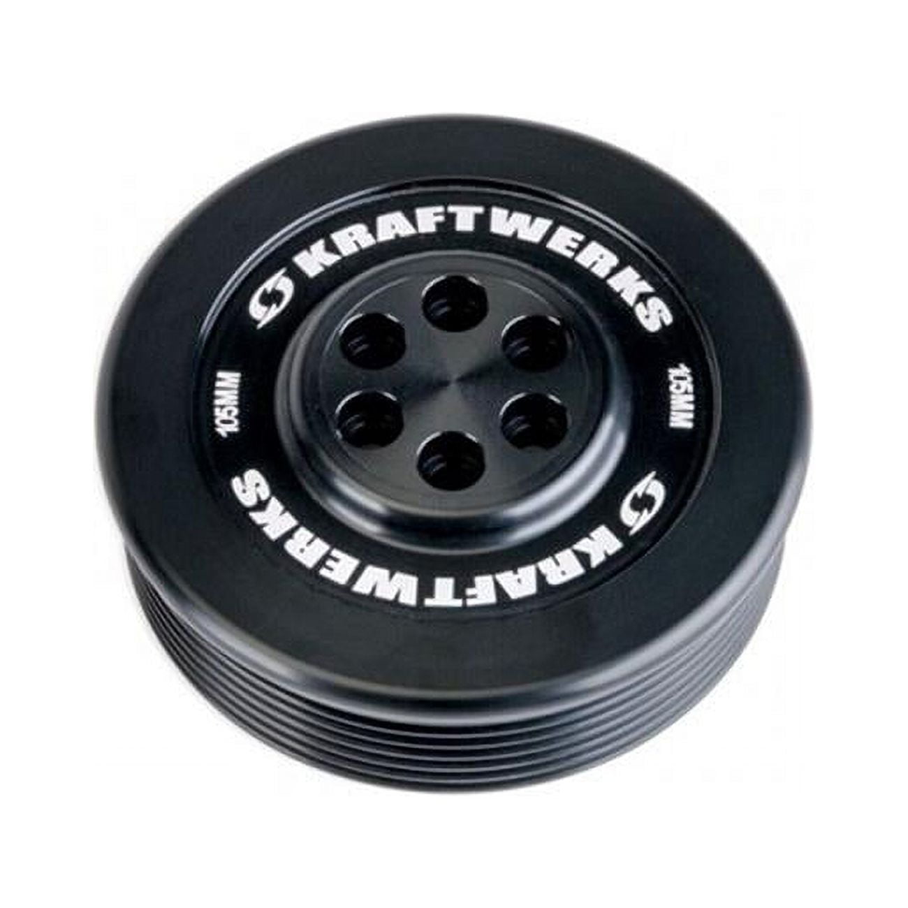 KraftWerks 159-99-1057 7 in. x 105 mm Supercharger Ribbed Pulley ...