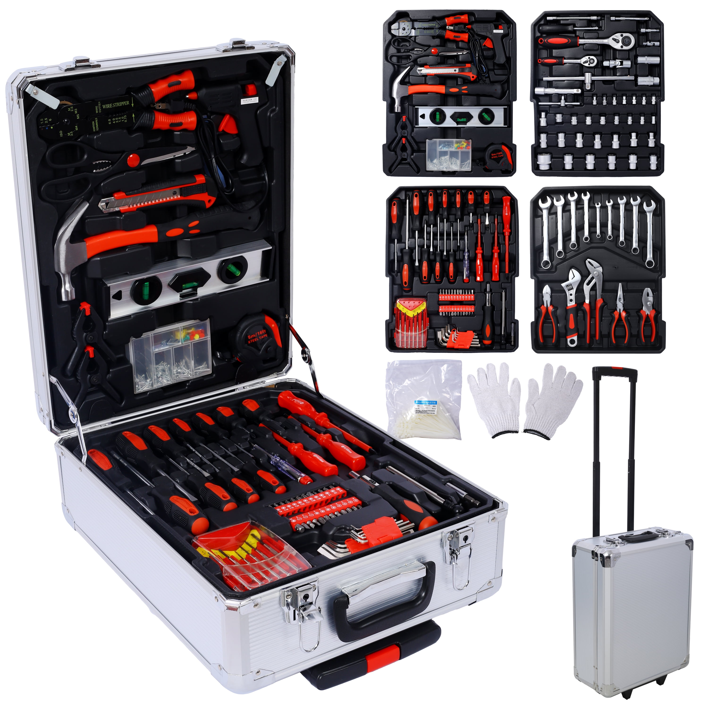 Kraftlord Master 899-Piece All-in-One Homeowner & DIY Tool Set ...