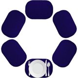 Kraftware Fishnet Oval Placemat 17"x12" (Set/6) Add Fun and Color to ...