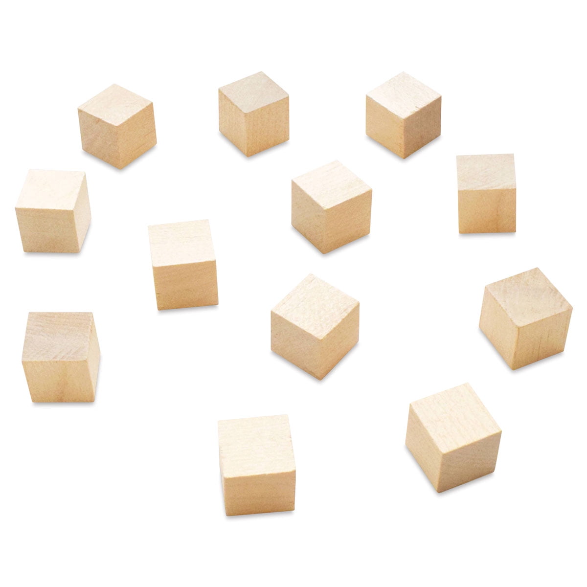 Krafty Kids Wood Craft Cubes - 3/4", Package of 12 - Walmart.com
