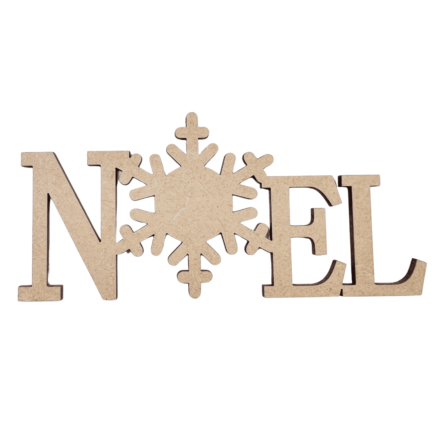 Krafty Supply 1/8" MDF Wood Noel Snowflake | Christmas Crafts | Merry Christmas wood | Christmas ...