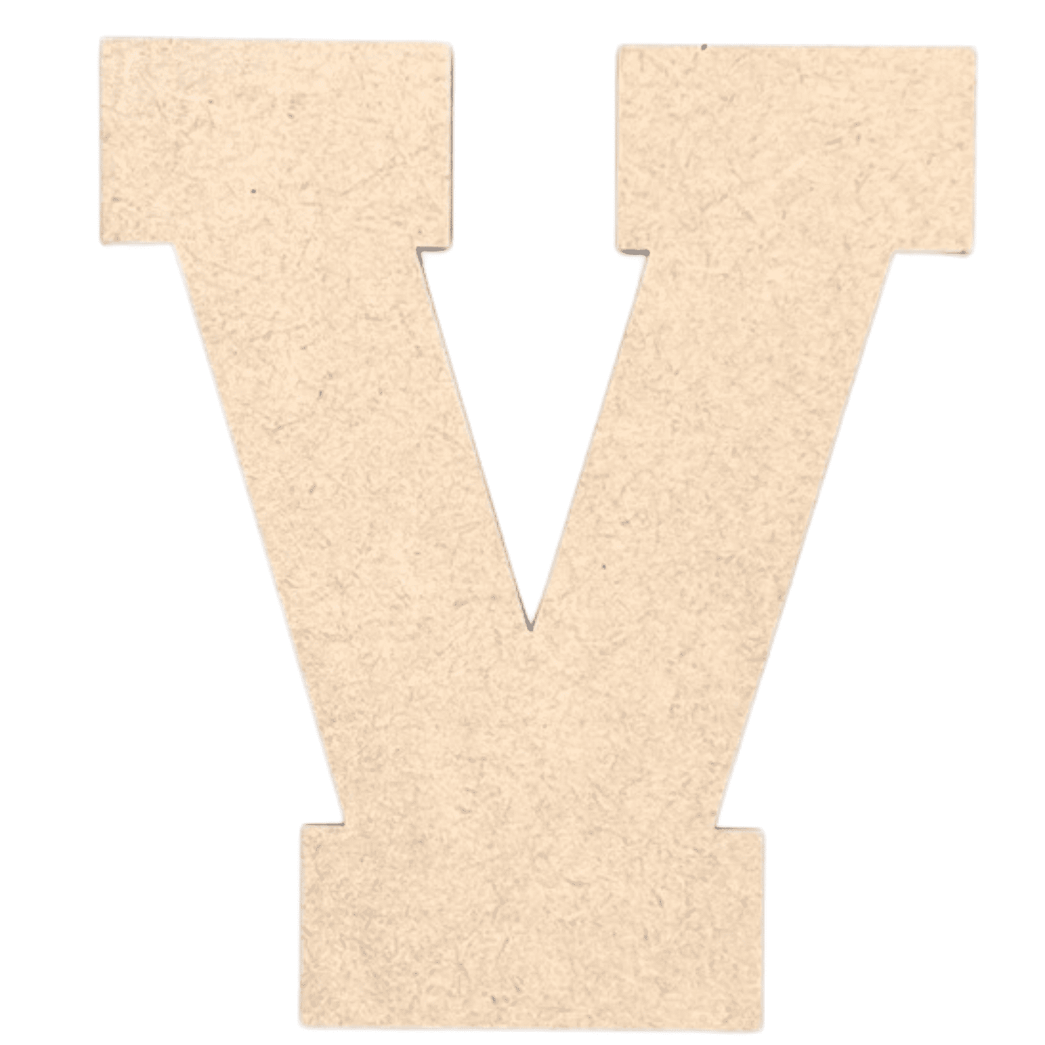 Krafty Supply - 12" Tall MDF Letter V | 1/8" Thick |Collegiate|Wooden ...