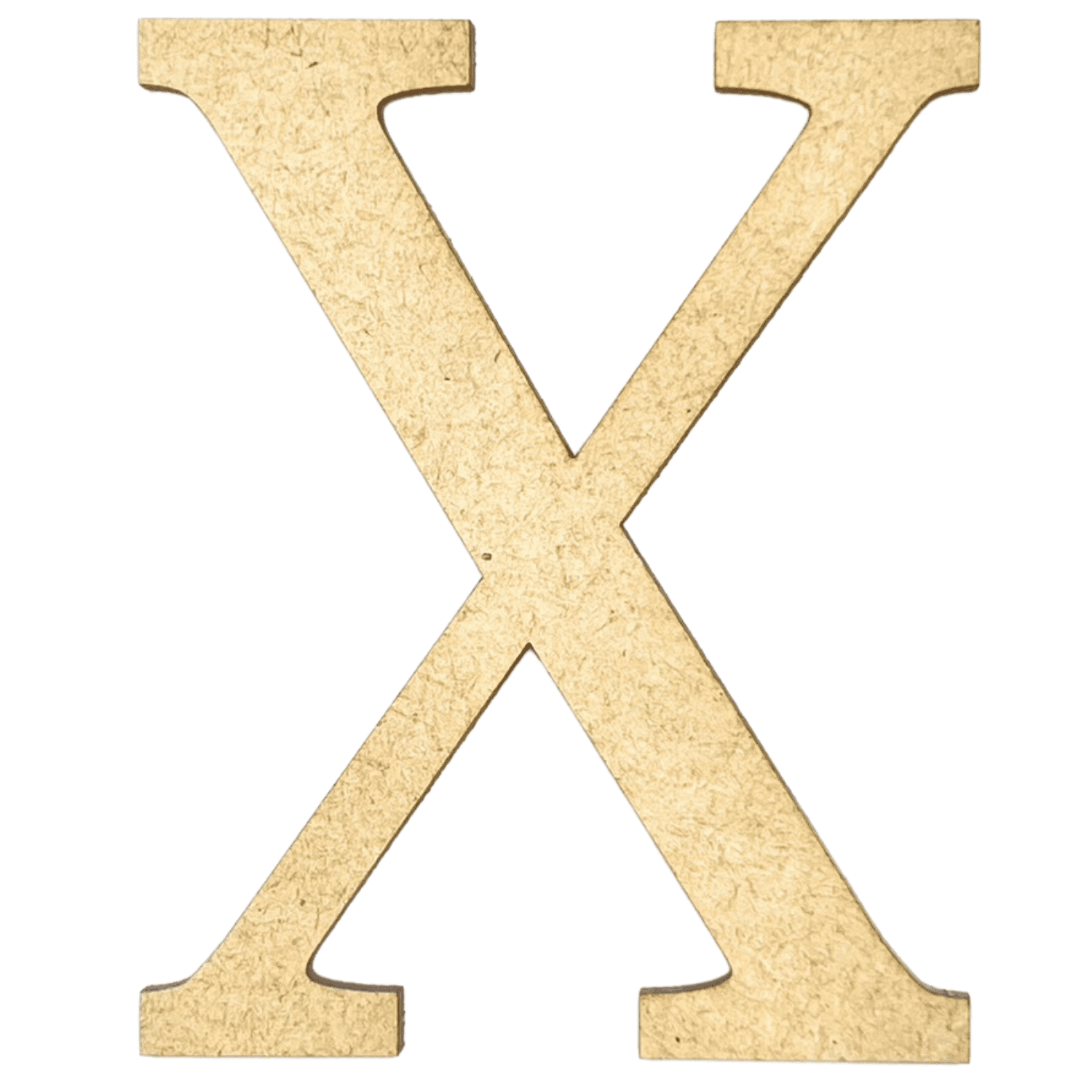 Krafty Supply 2" Tall Greek Wood Letter CHI | 1/4" Thick | Greek ...