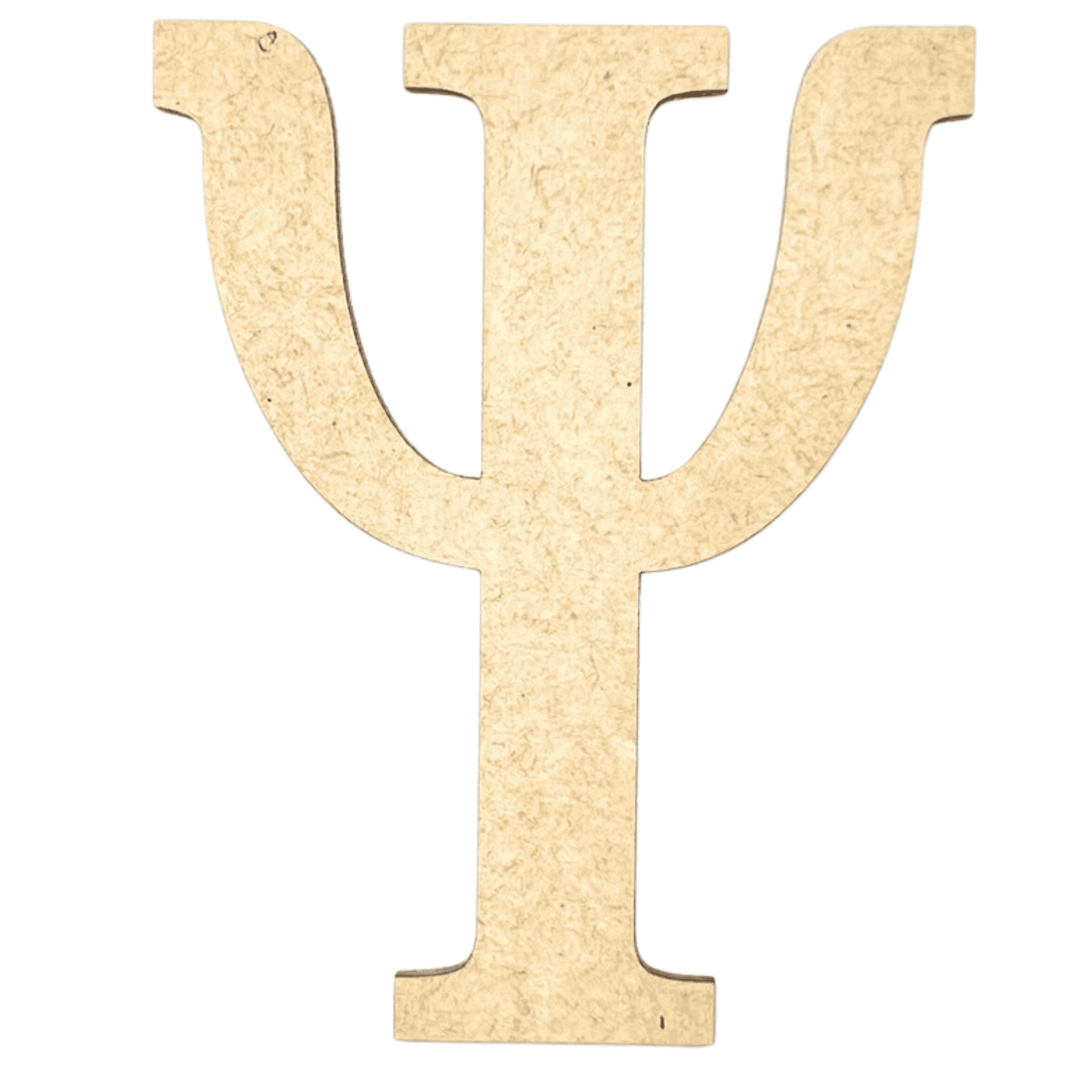 Krafty Supply 2" Tall Greek Wood Letter PSI | 1/8" Thick | Greek ...