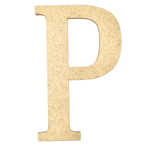 Krafty Supply 2" Tall Greek Wood Letter RHO | 1/4" Thick | Greek ...