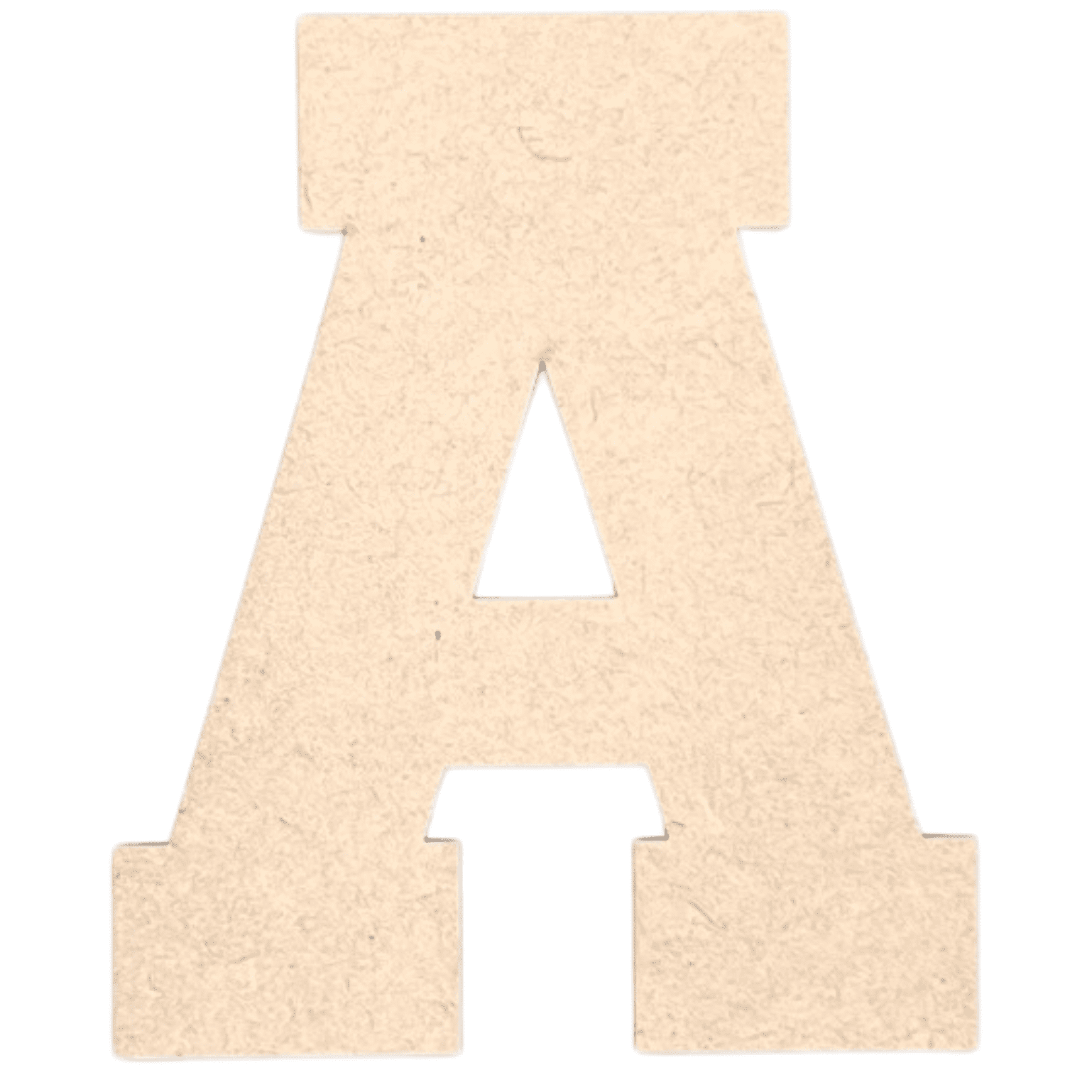 Krafty Supply - 3" Tall MDF Letter A | 1/8" Thick |Collegiate|Wooden ...