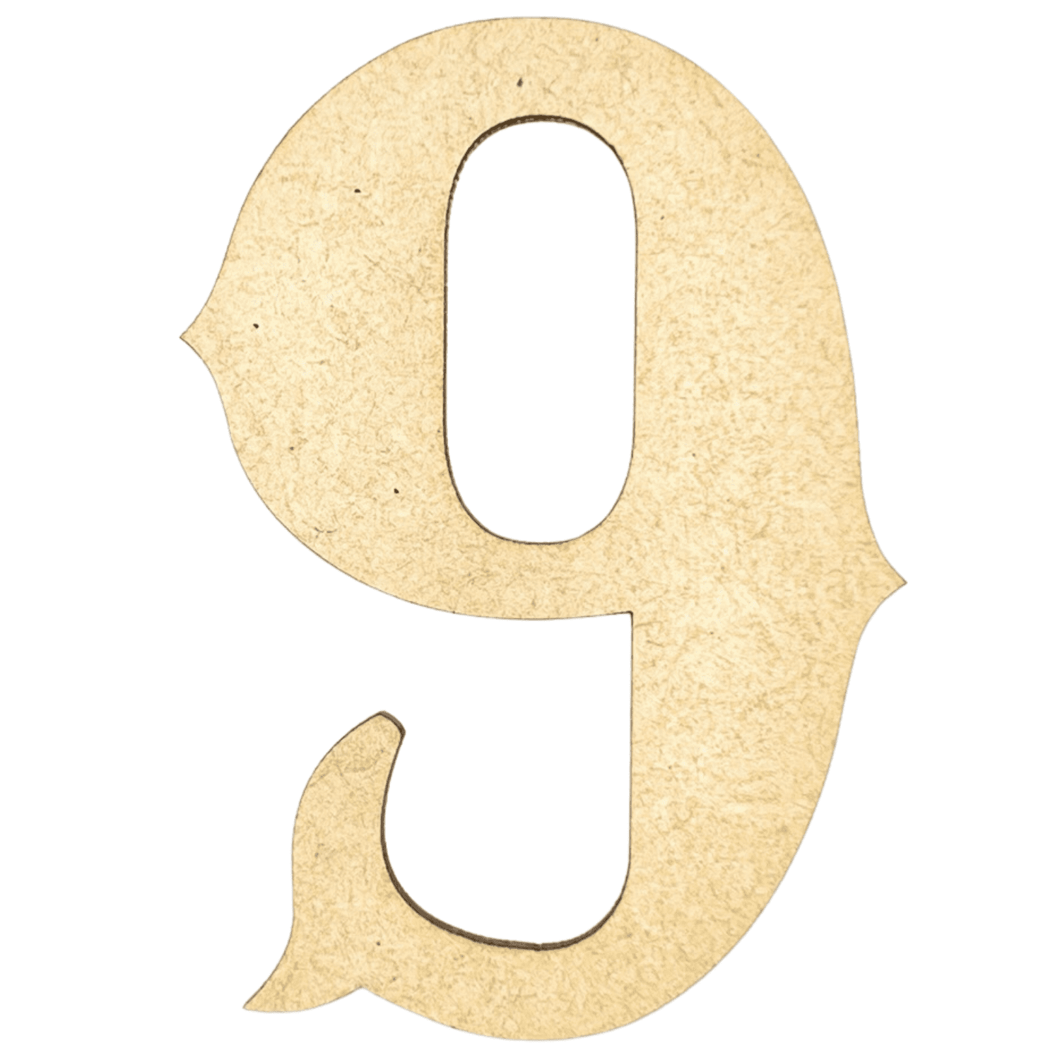 Krafty Supply 4" Tall MDF Letter 9 |1/4" Thick | Western Railroad ...