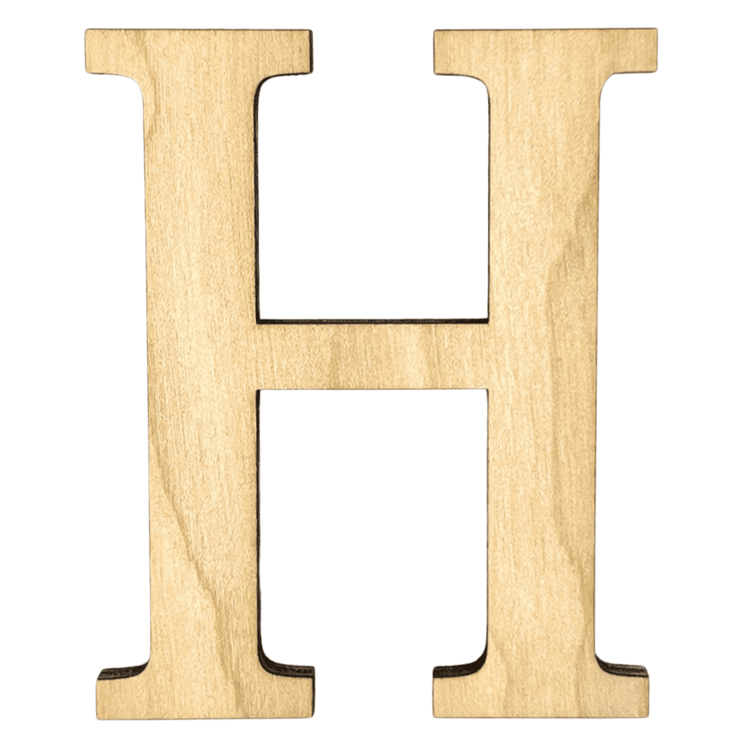 Krafty Supply 5" Tall Greek Wood Letter ETA | 1/4" Thick Birch Plywood ...
