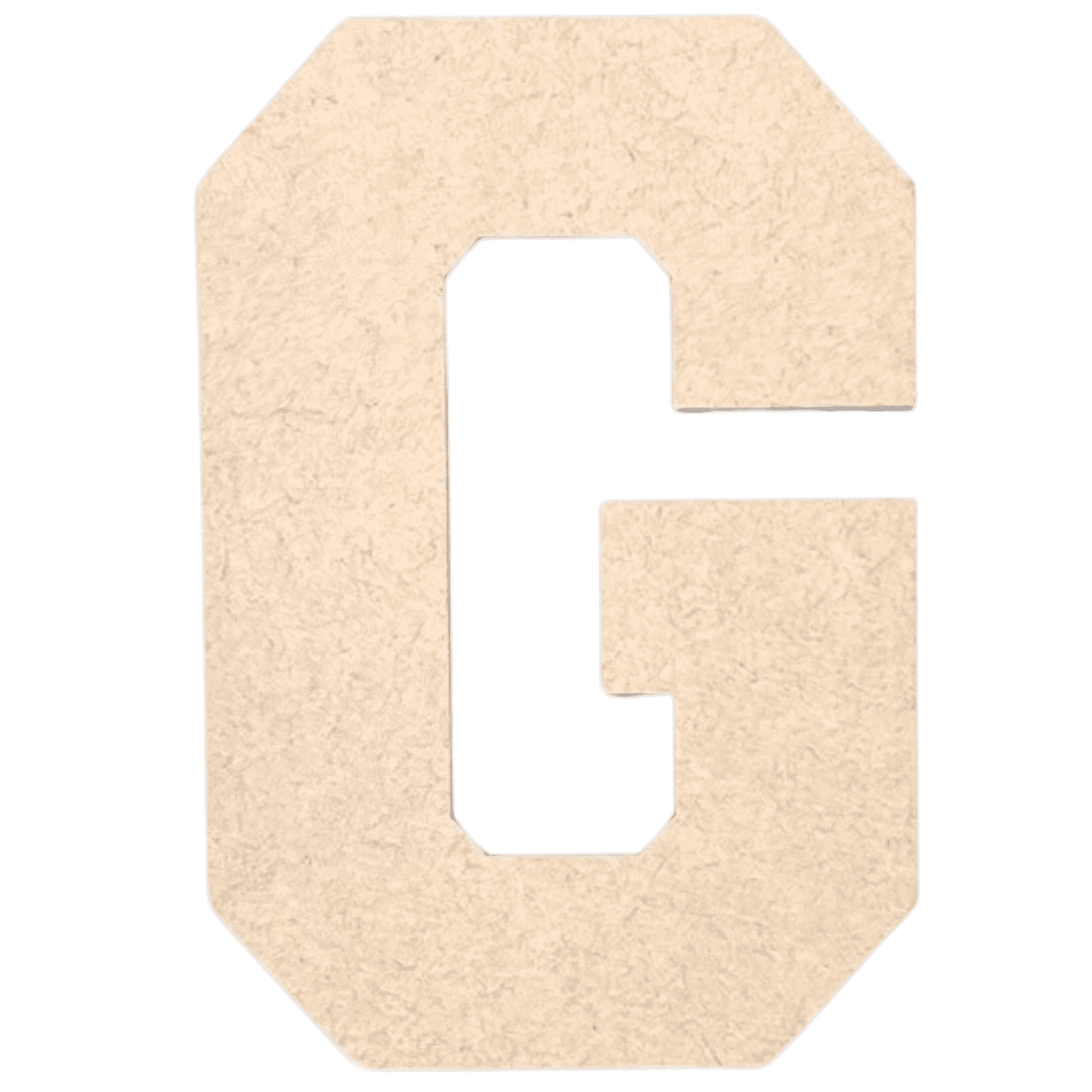 Krafty Supply - 5" Tall MDF Letter G | 1/4" Thick |Collegiate|Wooden ...