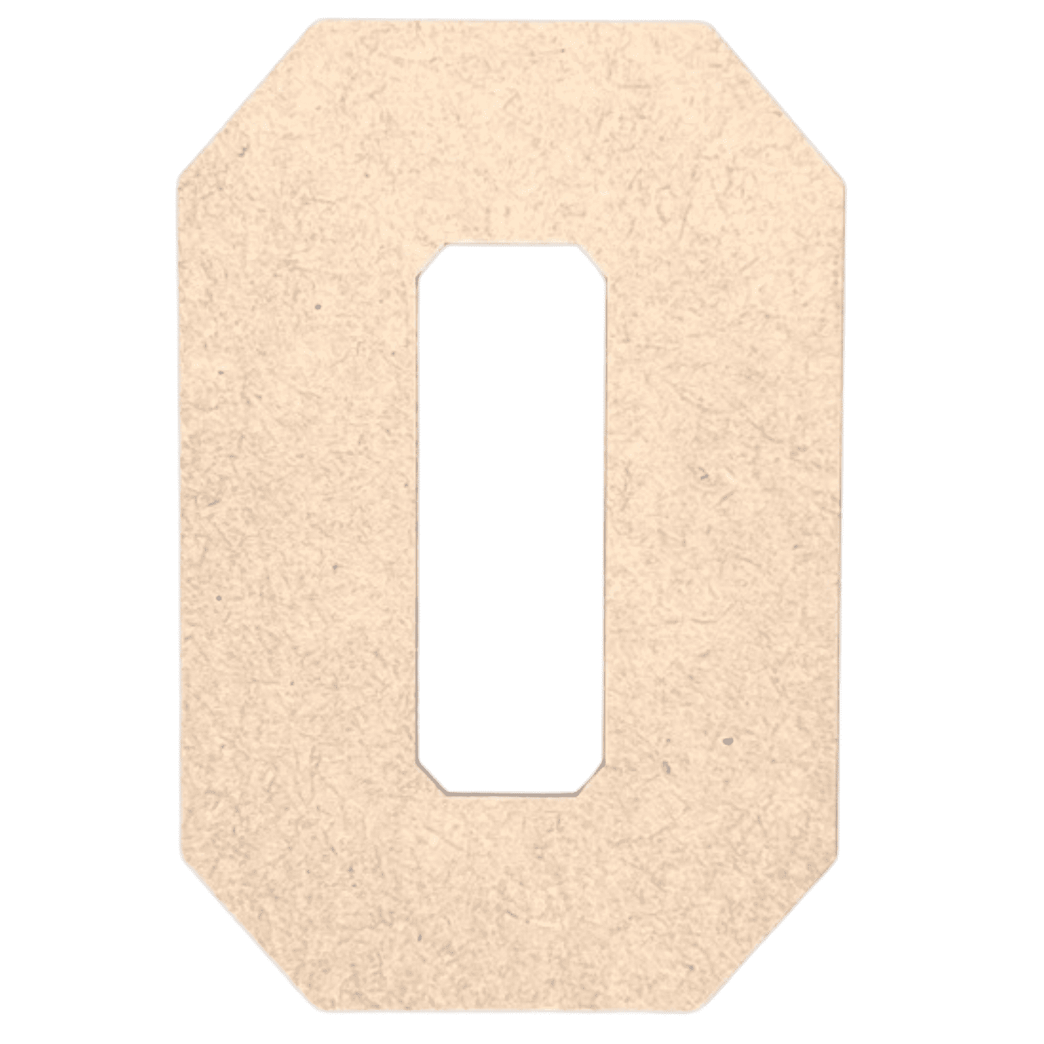 Krafty Supply - 5" Tall MDF Letter O | 1/4" Thick |Collegiate|Wooden ...