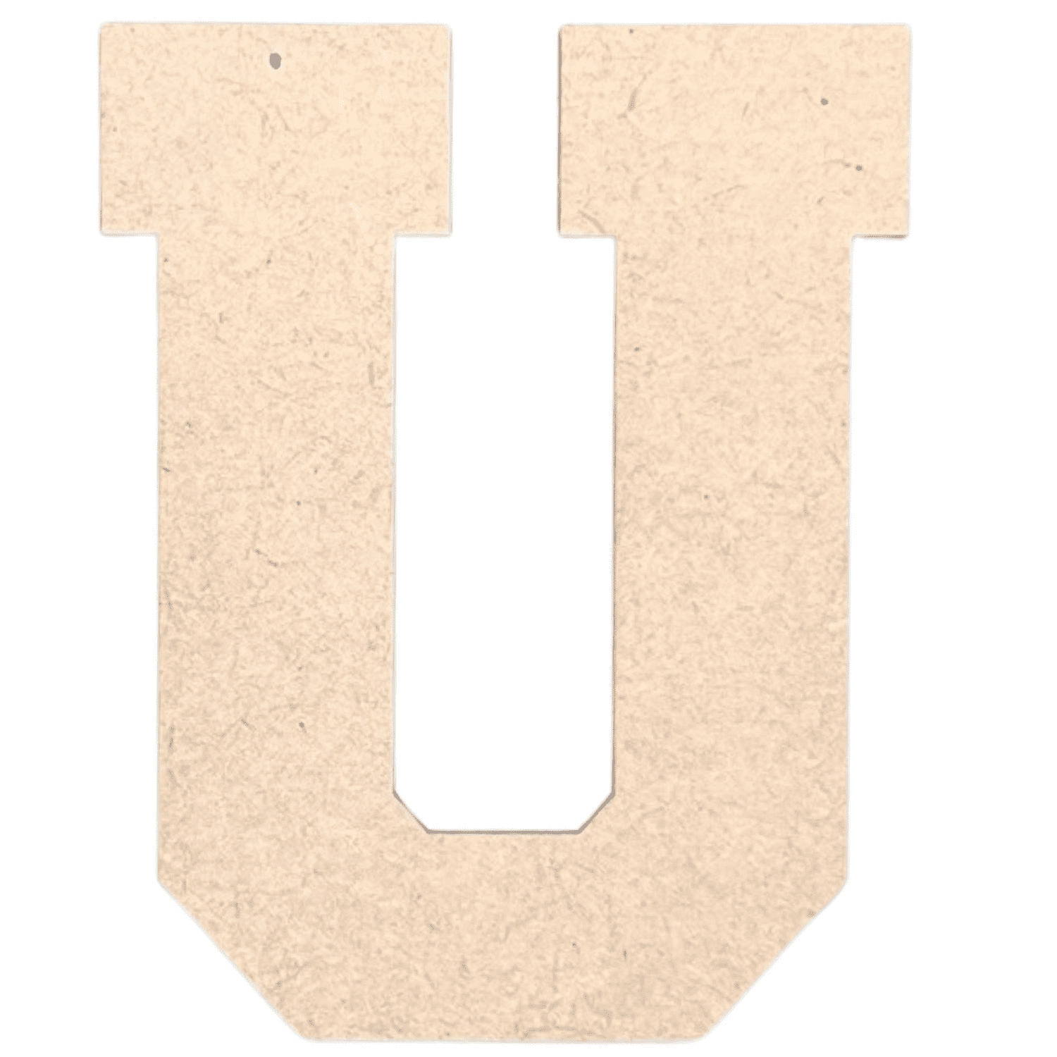 Krafty Supply - 8" Tall MDF Letter U | 1/8" Thick |Collegiate|Wooden ...