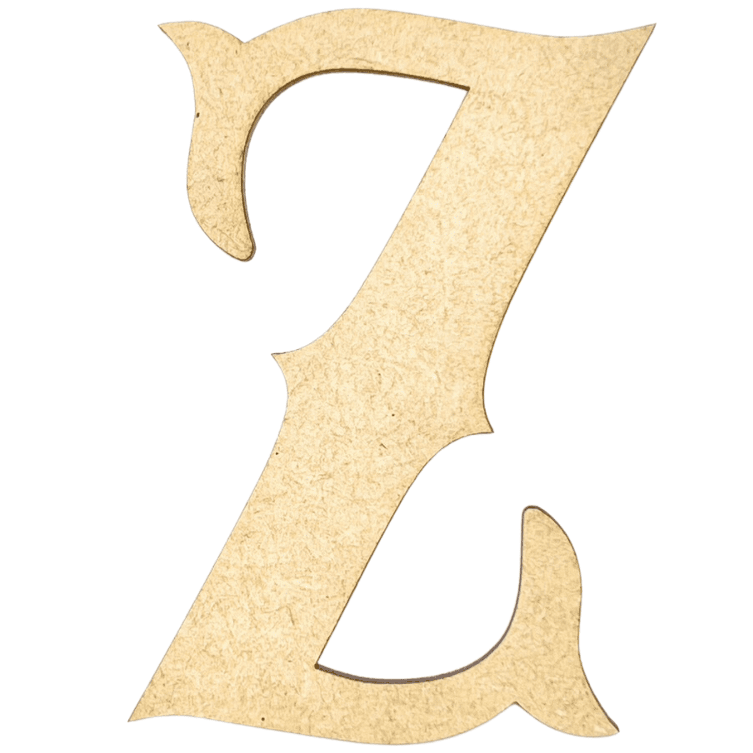 Krafty Supply 8" Tall MDF Letter Z |1/8" Thick | Western Railroad ...