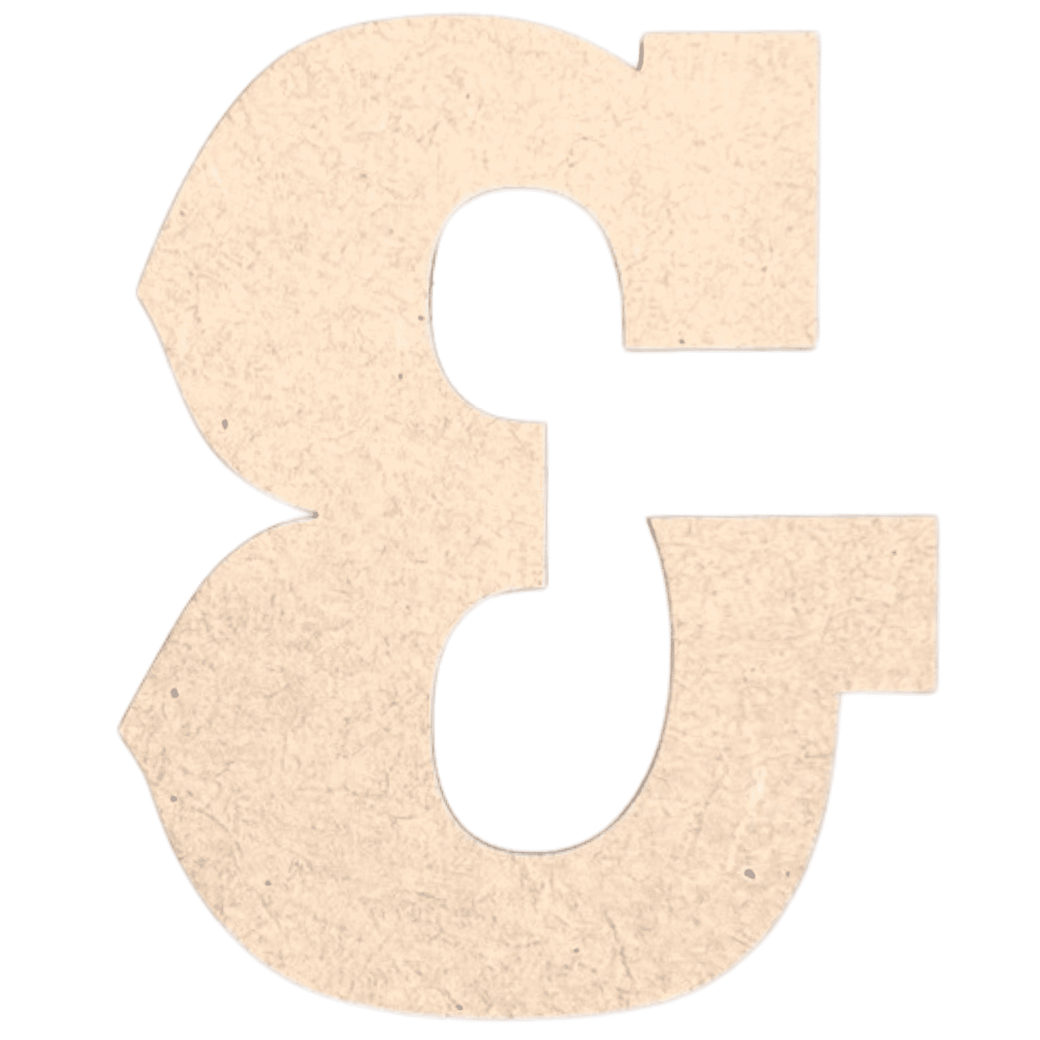 Krafty Supply 8" Tall Western Block - MDF Letter & | 1/4" Thick ...