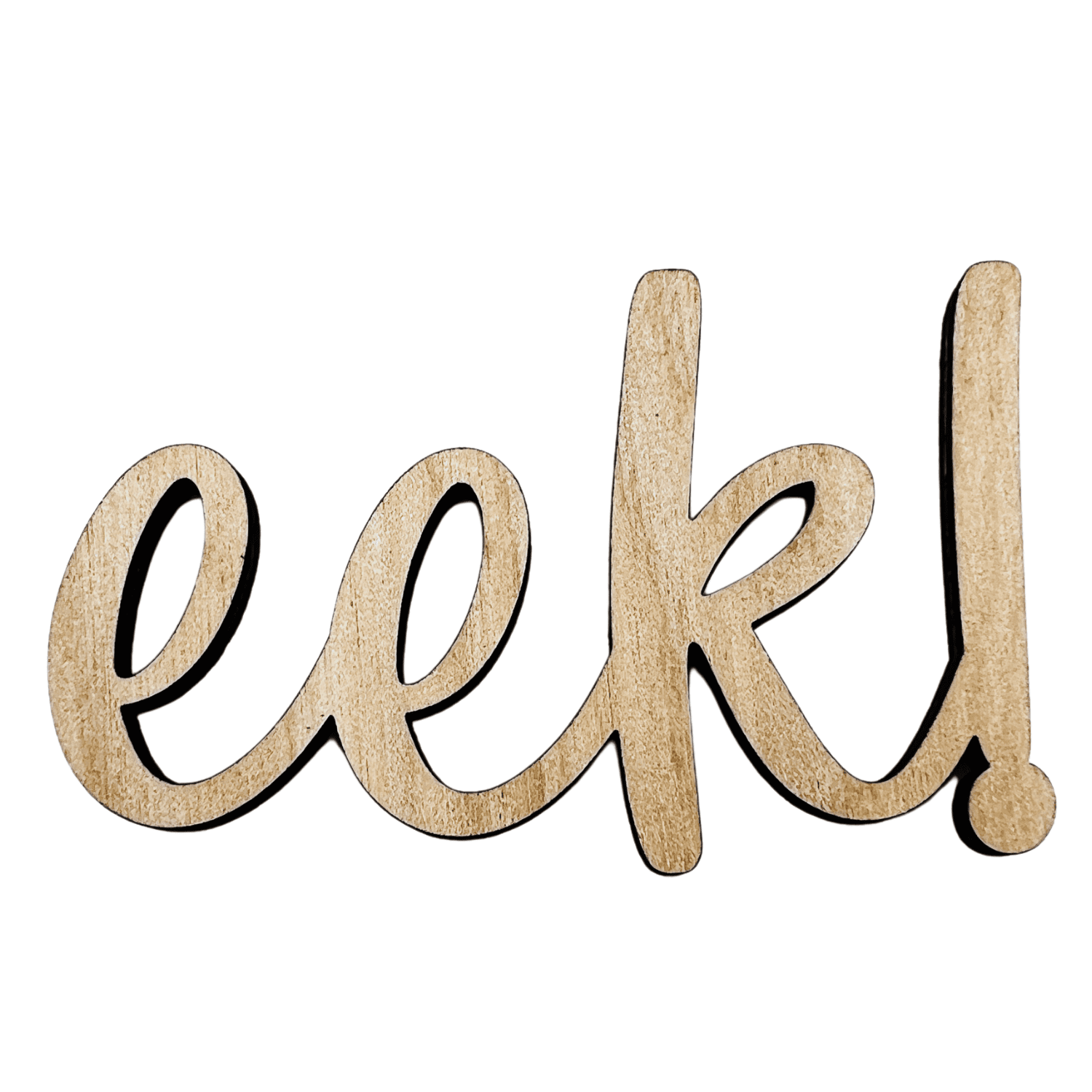 Krafty Supply Connected Word Eek! Halloween Words, 1/8" MDF, Halloween ...