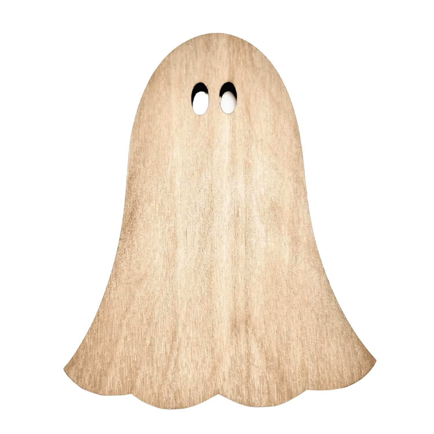 Krafty Supply Halloween Ghost Cutout. Wood Cut out 1/4"Birch 12" Tall ...
