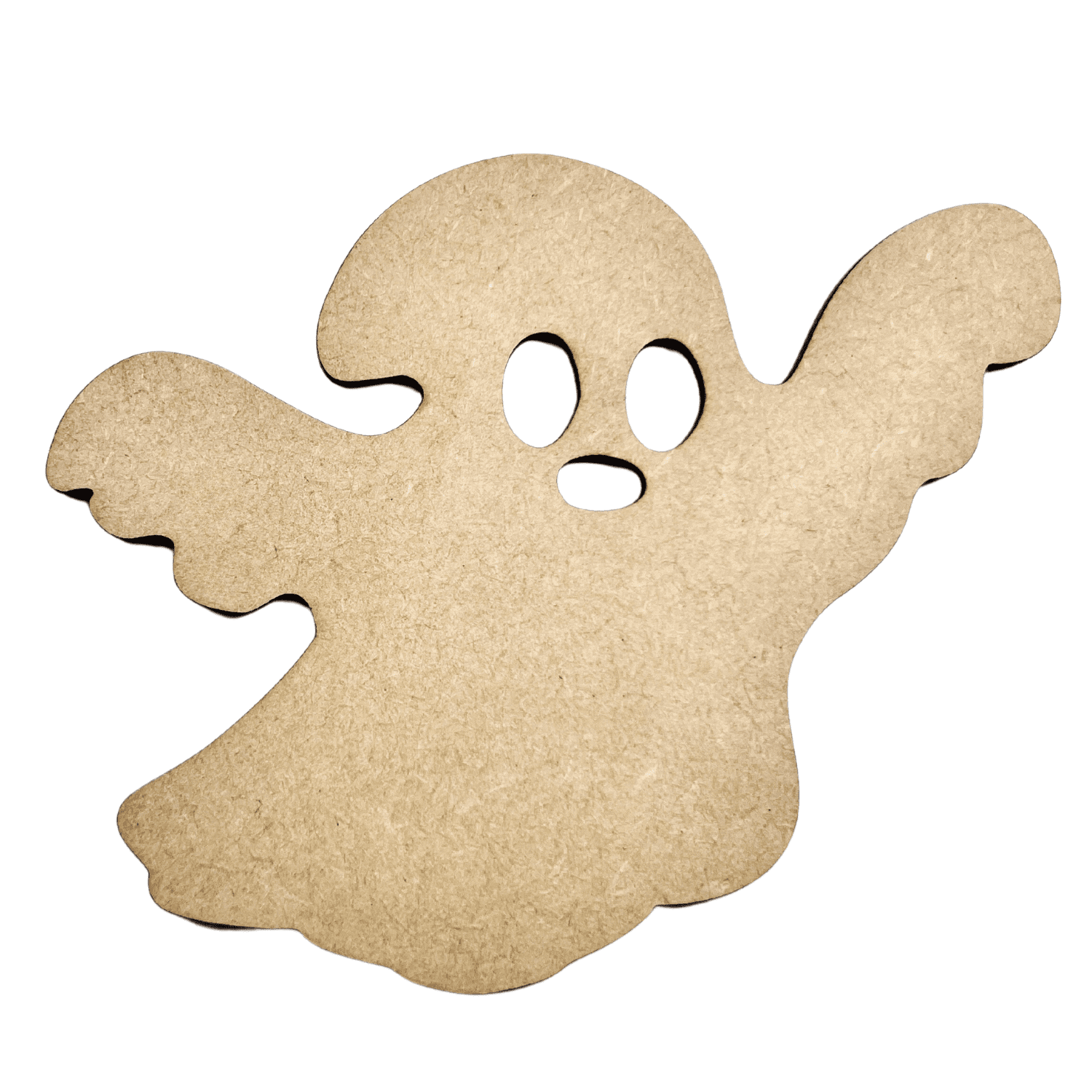 Krafty Supply Spooky Ghost Cutout. Wood Cut out 1/4"MDF 5" Tall ...
