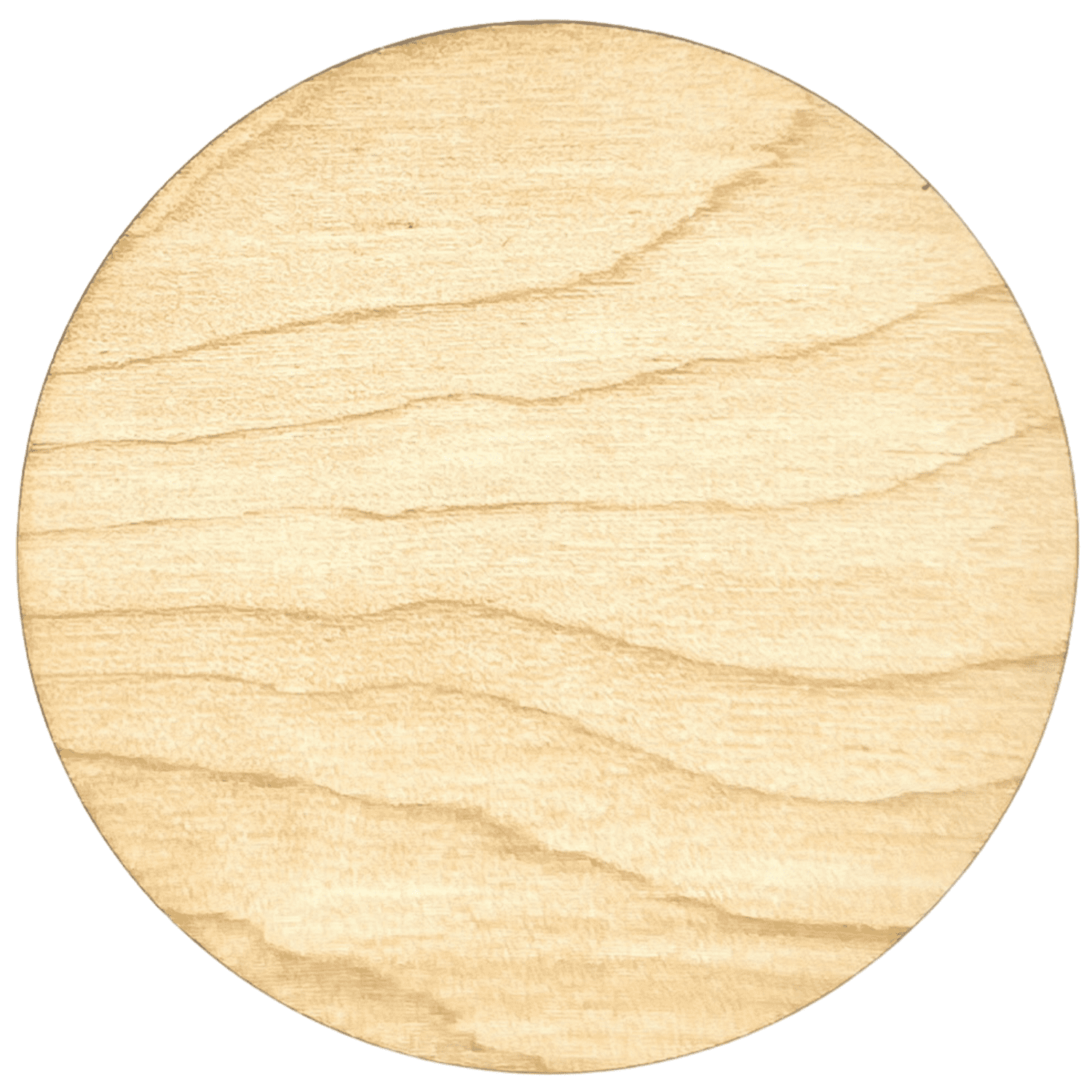 Krafty Supply Wood Circle, 1/4" Thick Birch Wood, 4 inches - Walmart.com
