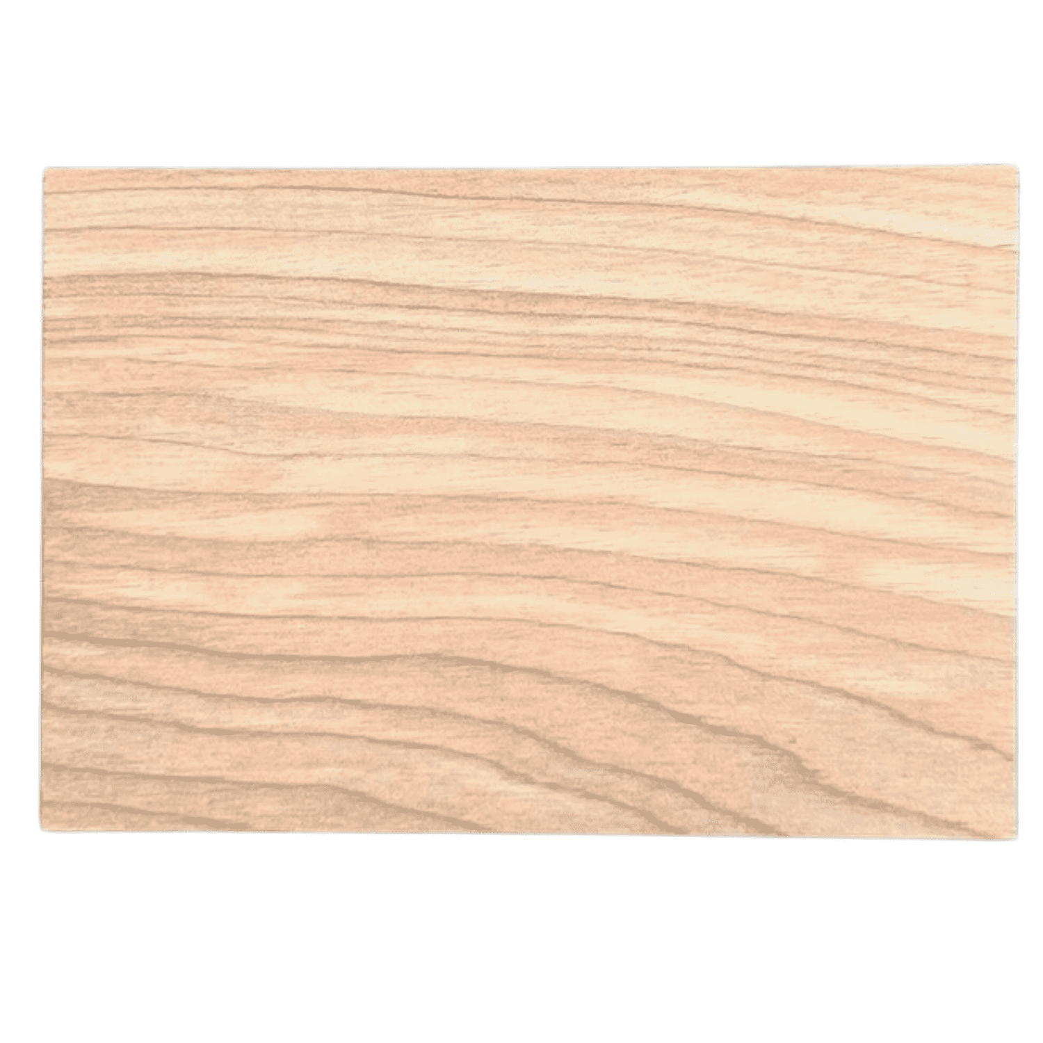 Krafty Supply Wood Rectangles, 1/4" Thick Birch Wood, Bulk Set of 10 ...