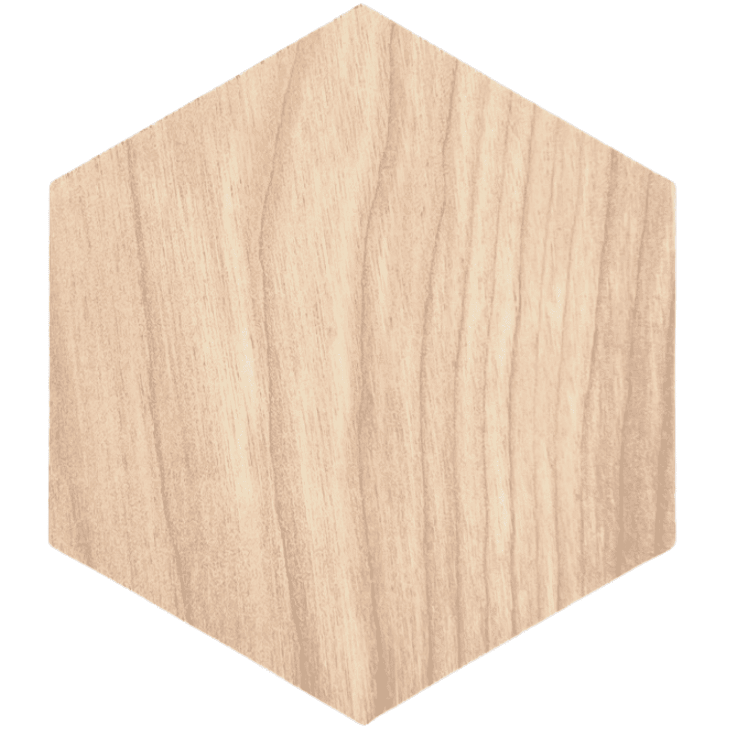 Krafty Supply Wood hexagon, 1/4" Thick Birch Wood, 8 inches - Walmart.com