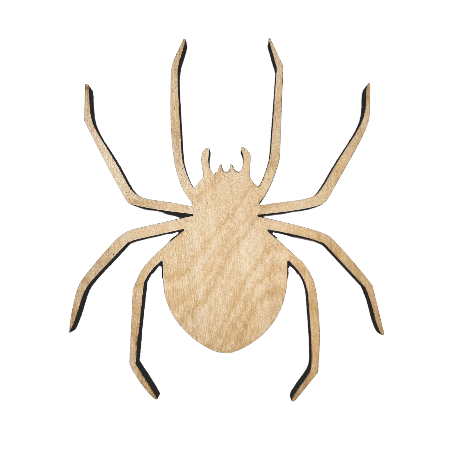Krafty Supply Wooden Spider 1/4"Birch 6" Tall - Walmart.com