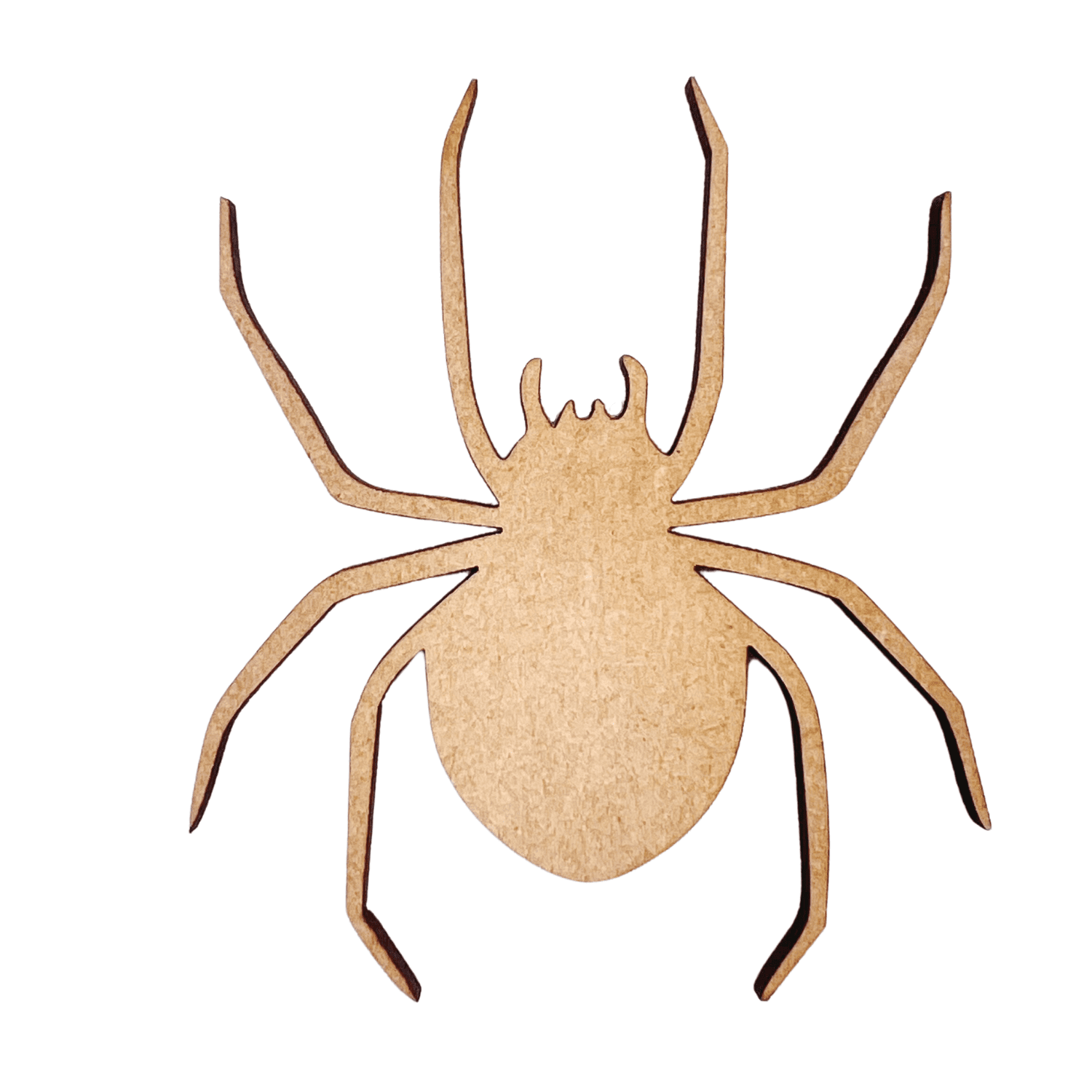 Krafty Supply Wooden Spider 1/8"MDF 3" Tall - Walmart.com