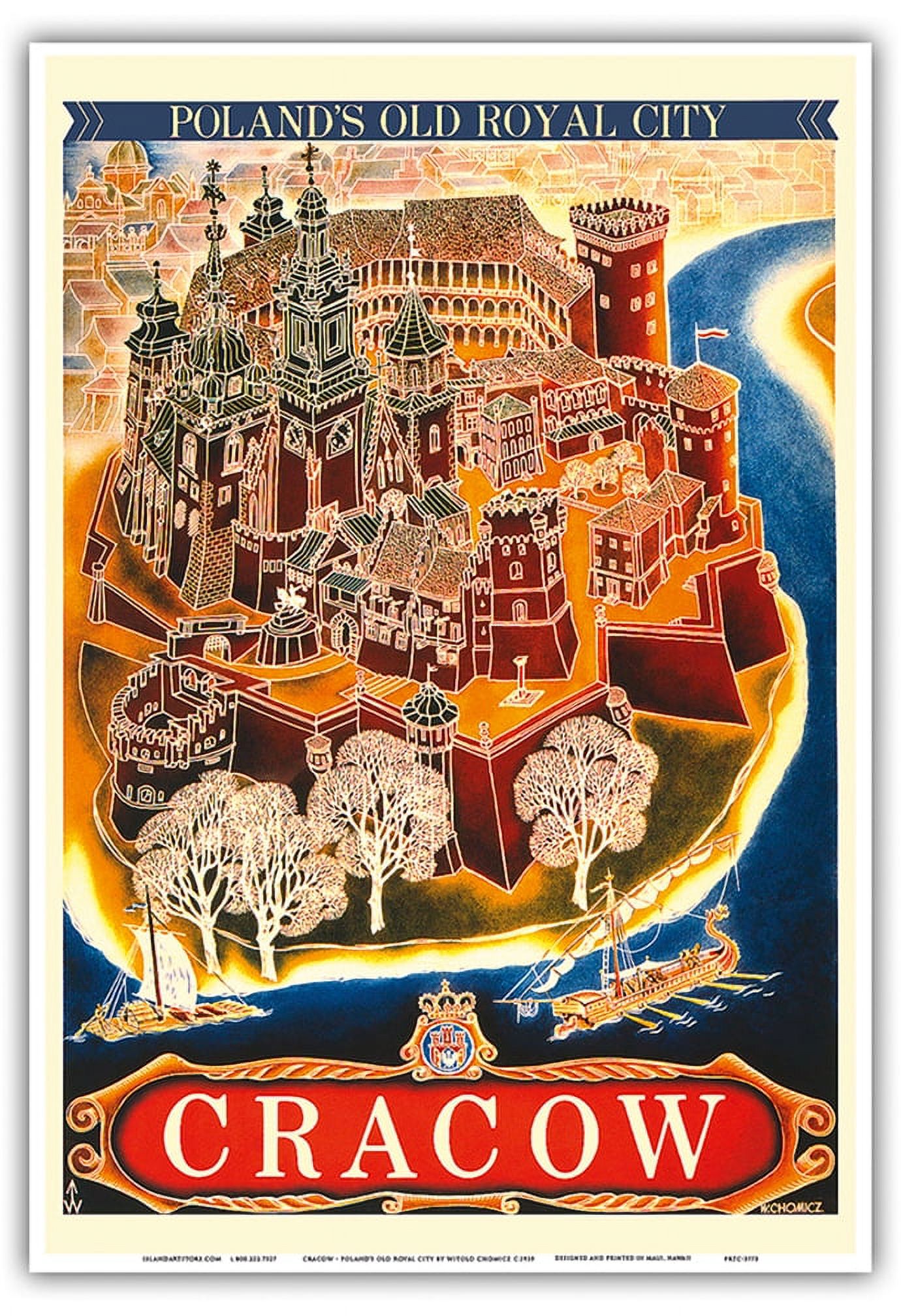Kraków (Cracow) - Poland's Old Royal City - Vintage Railroad Travel ...