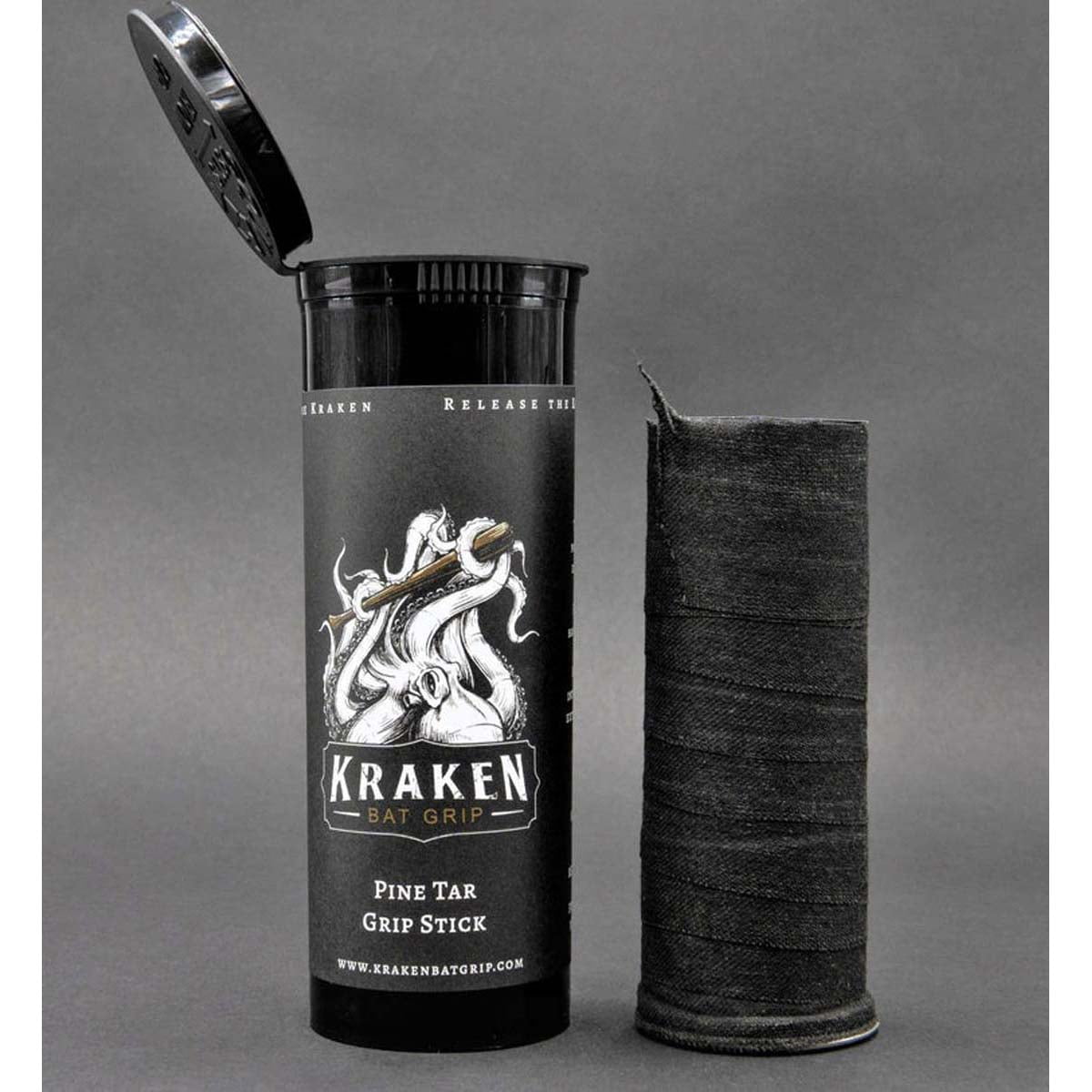 Kraken 860009545816 Pro Wrap Pine Tar Grip Stick, Pre-Wrapped in ...