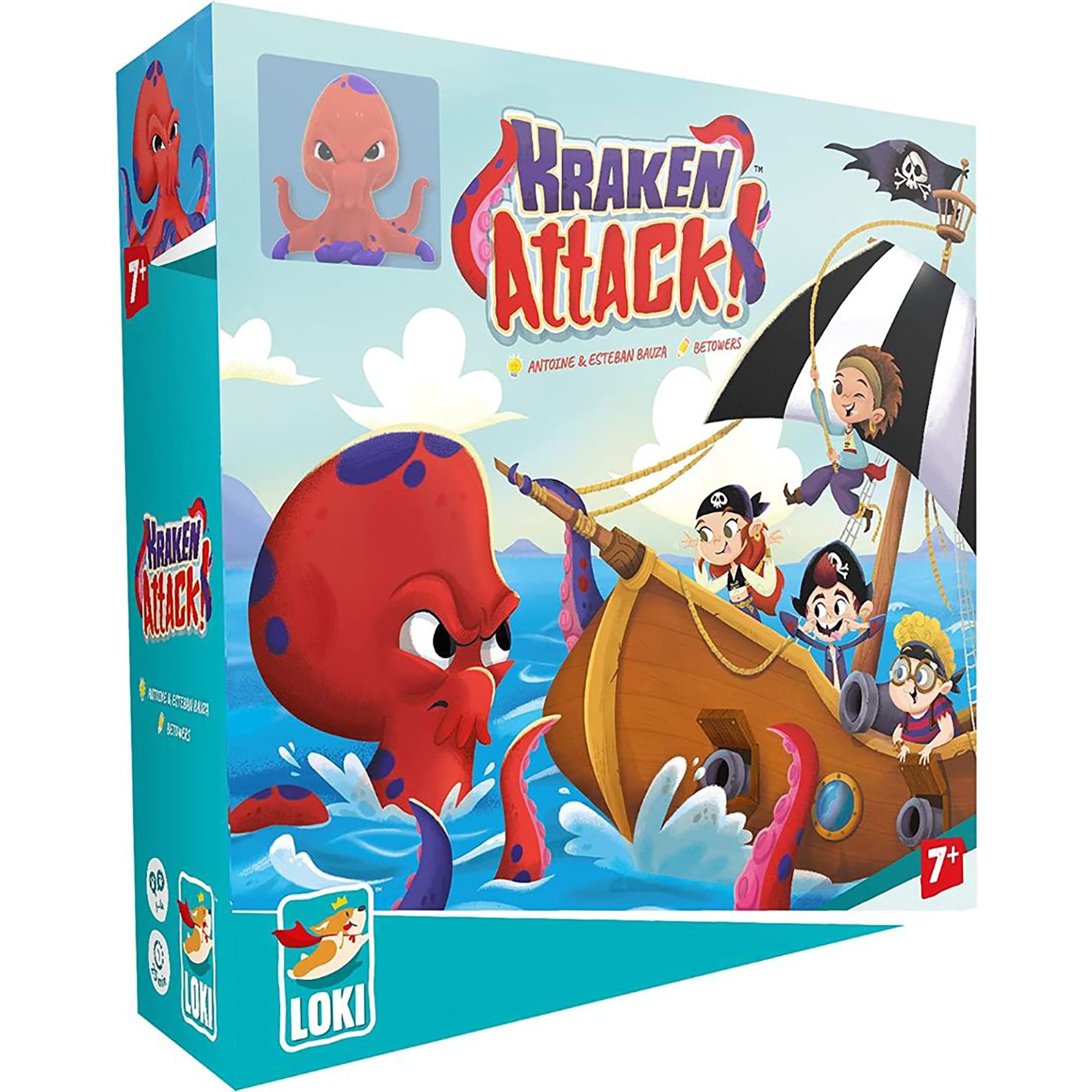 Kraken Attack - LOKI Childrens Board Game, Ages 7+, 1-4 Players, 25 Min ...