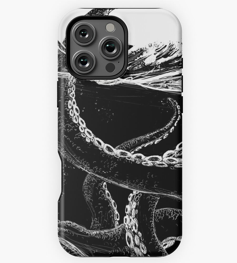Kraken Rules the Sea GA8465 Phone Case for iPhone 11 to 17 Pro Max ...