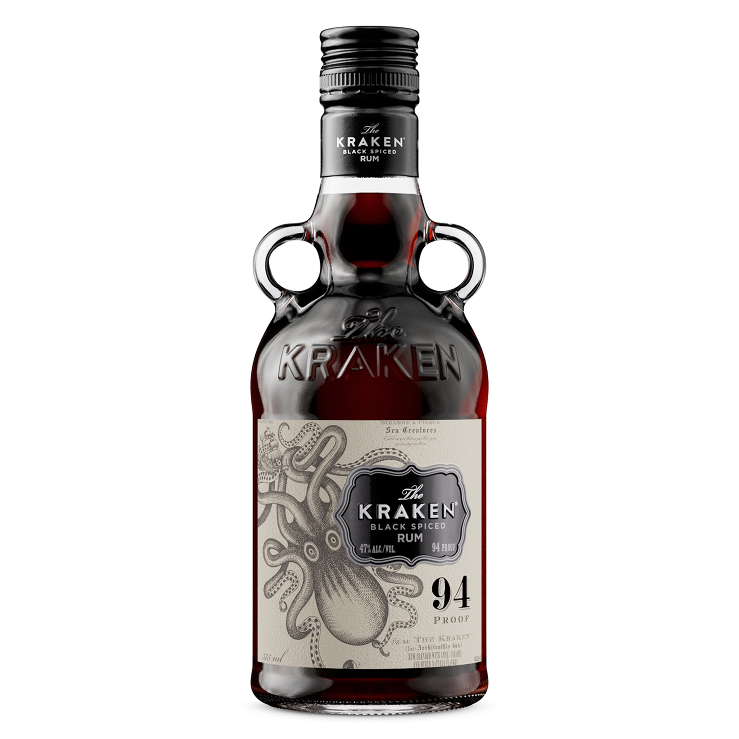 Kraken Rum 94 Proof, 47% ABV, 1 Count, 375 ml Glass Bottle - Walmart.com
