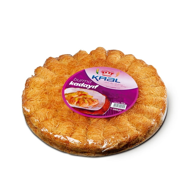 Kral Twisted (Burma) Kadaifi (Kadayif, Kadaif) Easy, Practical ...