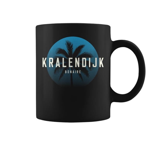 Kralendijk Palm Tree Beach Coffee Mugs - Walmart.com