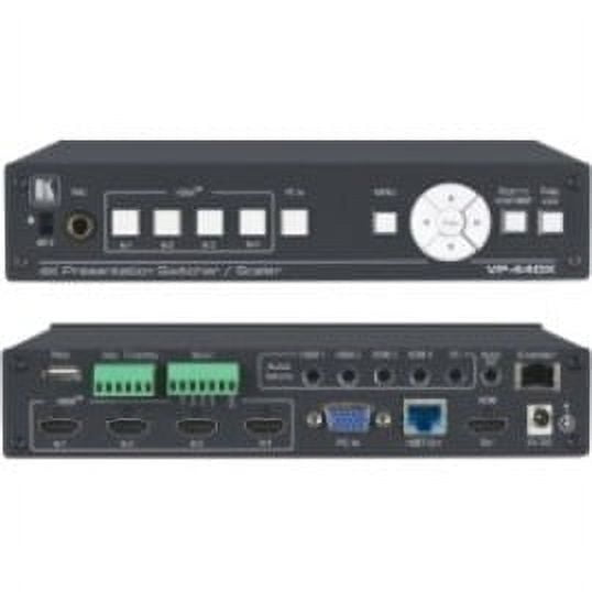 Kramer 18G 4K Presentation Switcher/Scaler with HDBaseT & HDMI ...