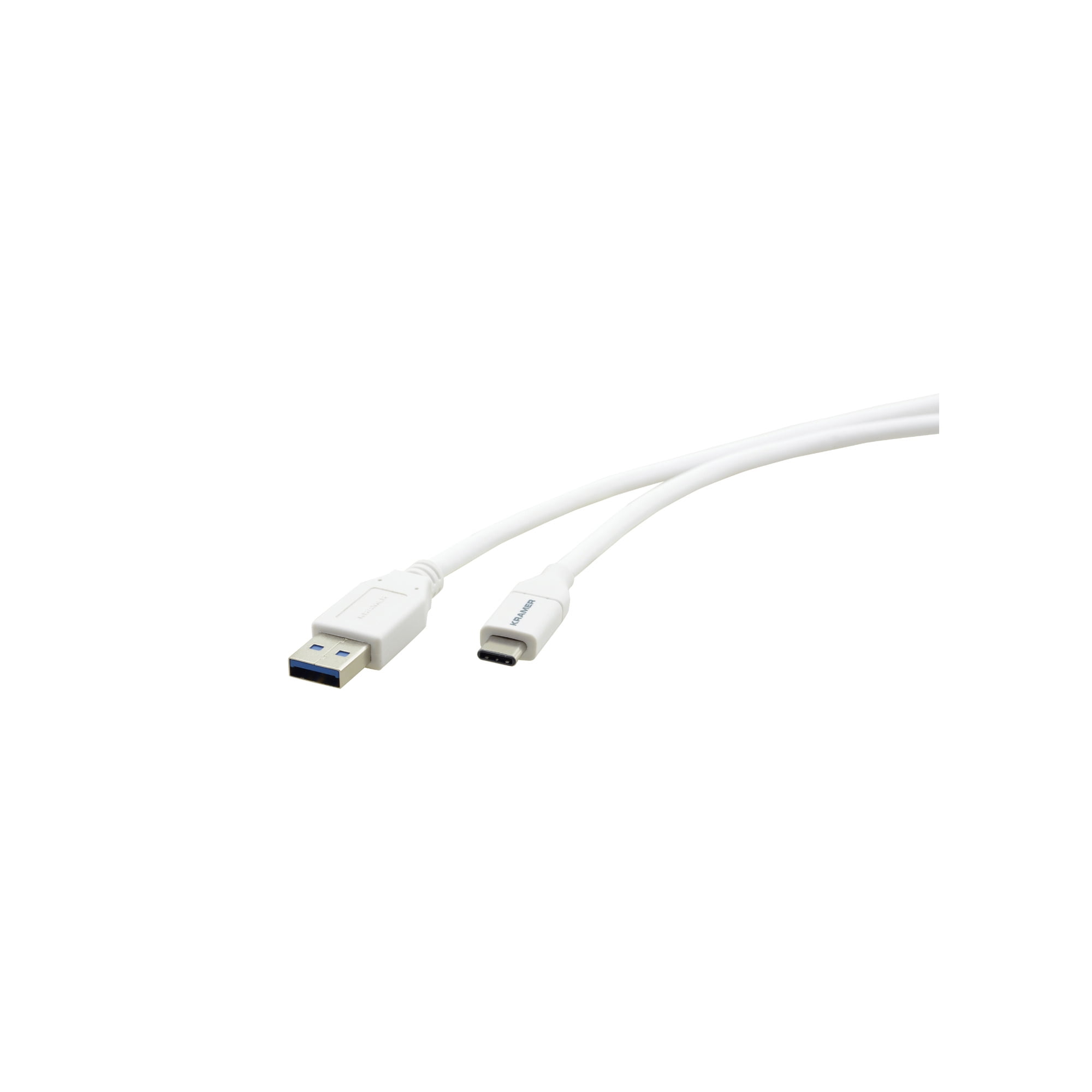 Kramer USB-C (M) to USB-A (M) Cable - 3.1 GEN-2 (3ft, White) - Walmart.com