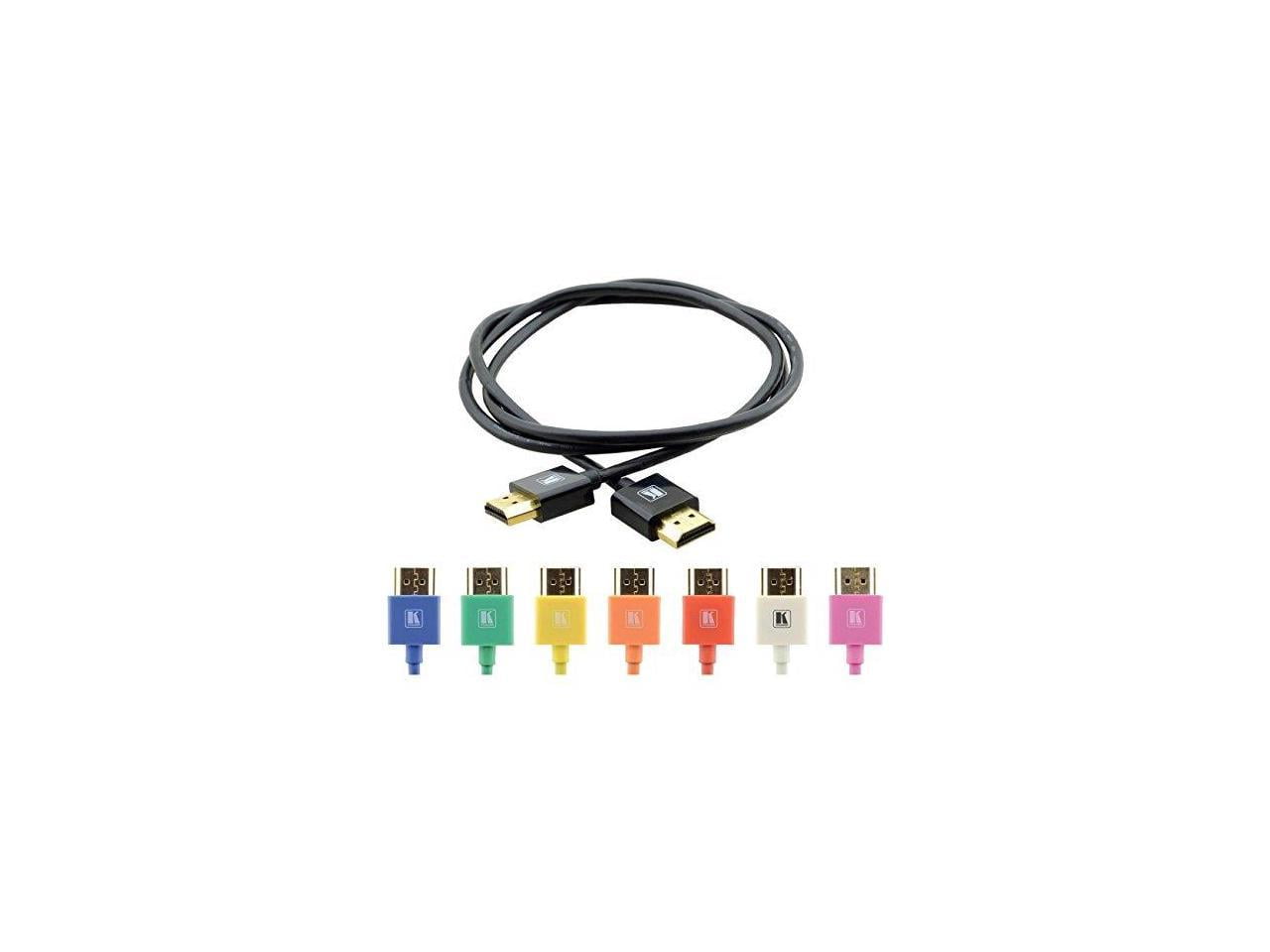 Kramer Ultra Slim High-Speed Hdmi Flexible Cable With Ethernet - Black ...