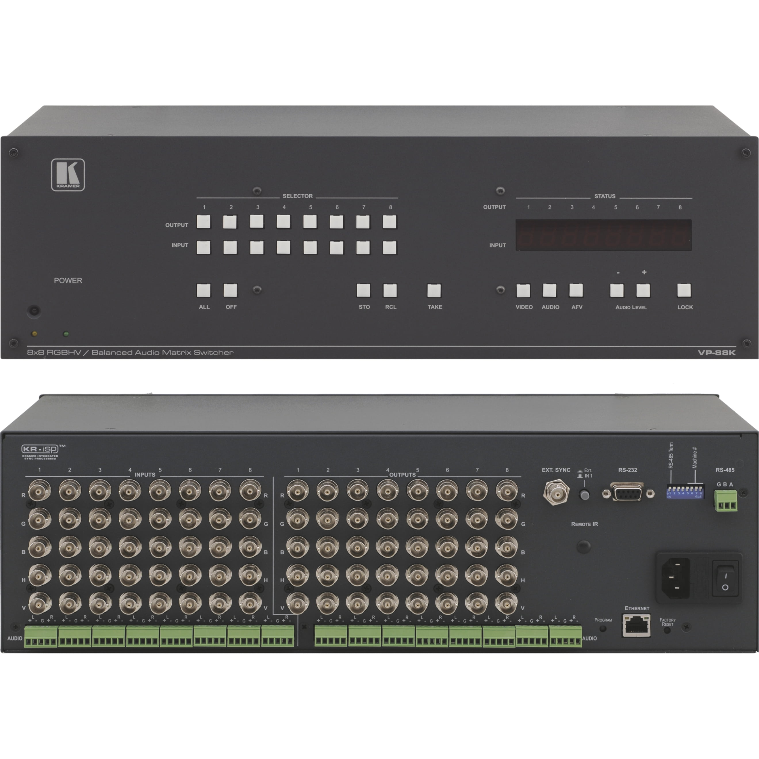 Kramer VP-88K Video Switch - Walmart.com