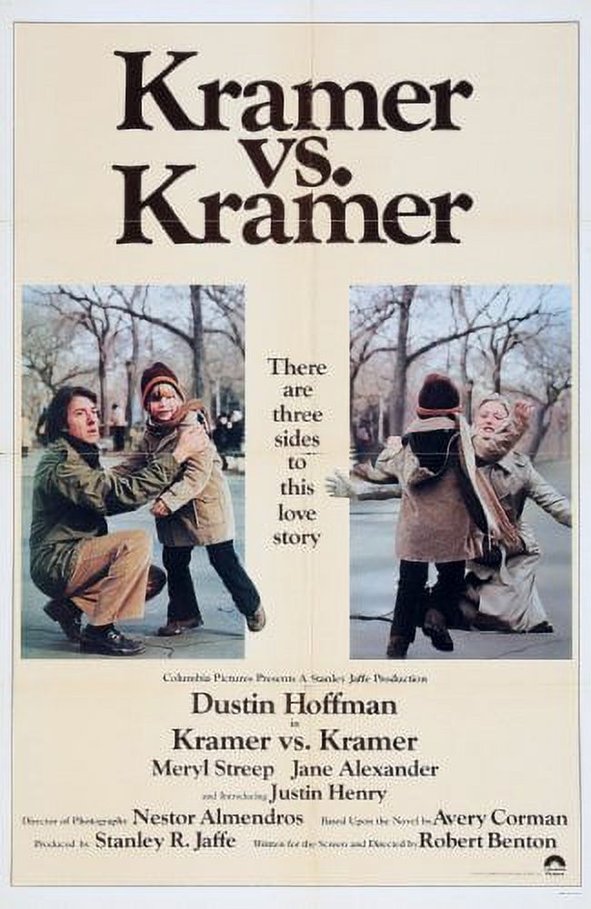 Kramer Vs Kramer Movie Poster 24x36 Art Poster 24x36 Multi-Color Square ...