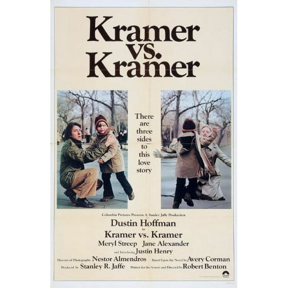 Kramer Vs Kramer Movie Poster 24x36 Art Poster 24x36 Multi-Color Square ...