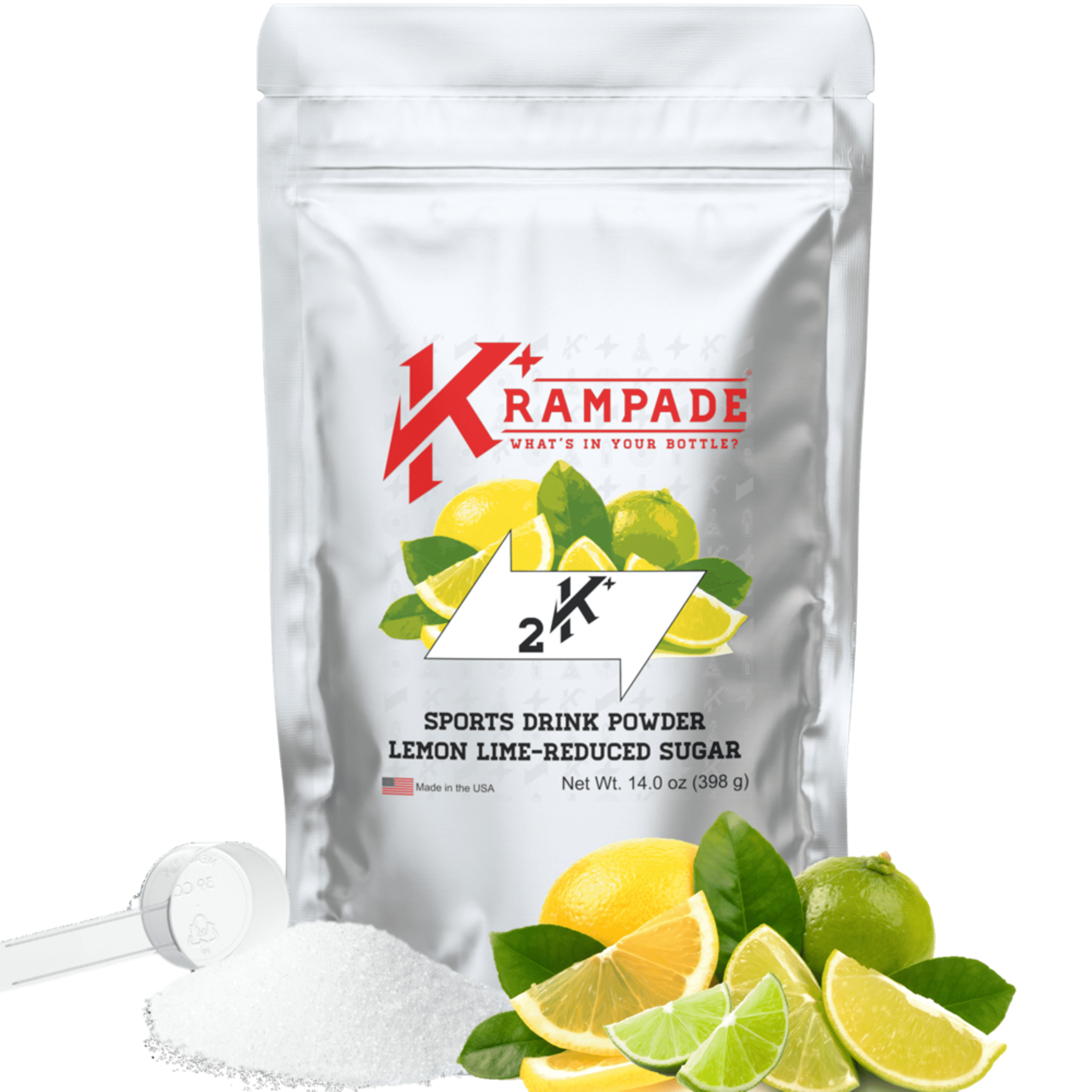Krampade Electrolyte Powder Potassium Supplement - 2000 mg K+, >2x More ...